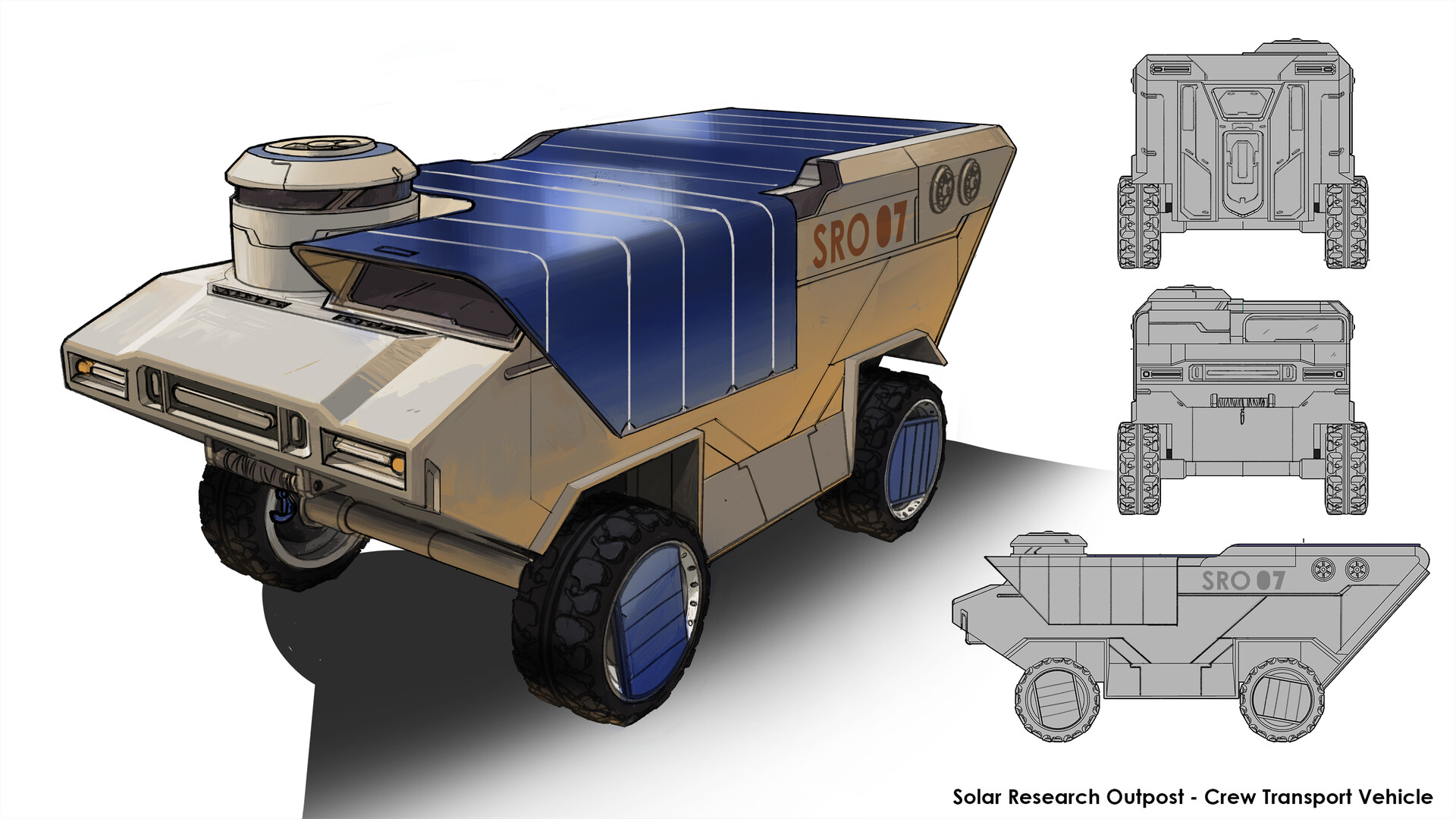 ArtStation - Crew Transport Vehicle