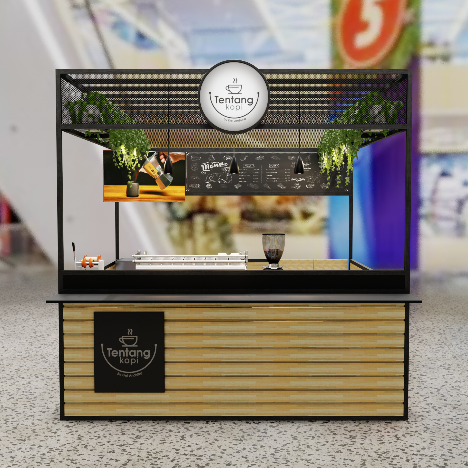 ArtStation - Booth Tentang Kopi