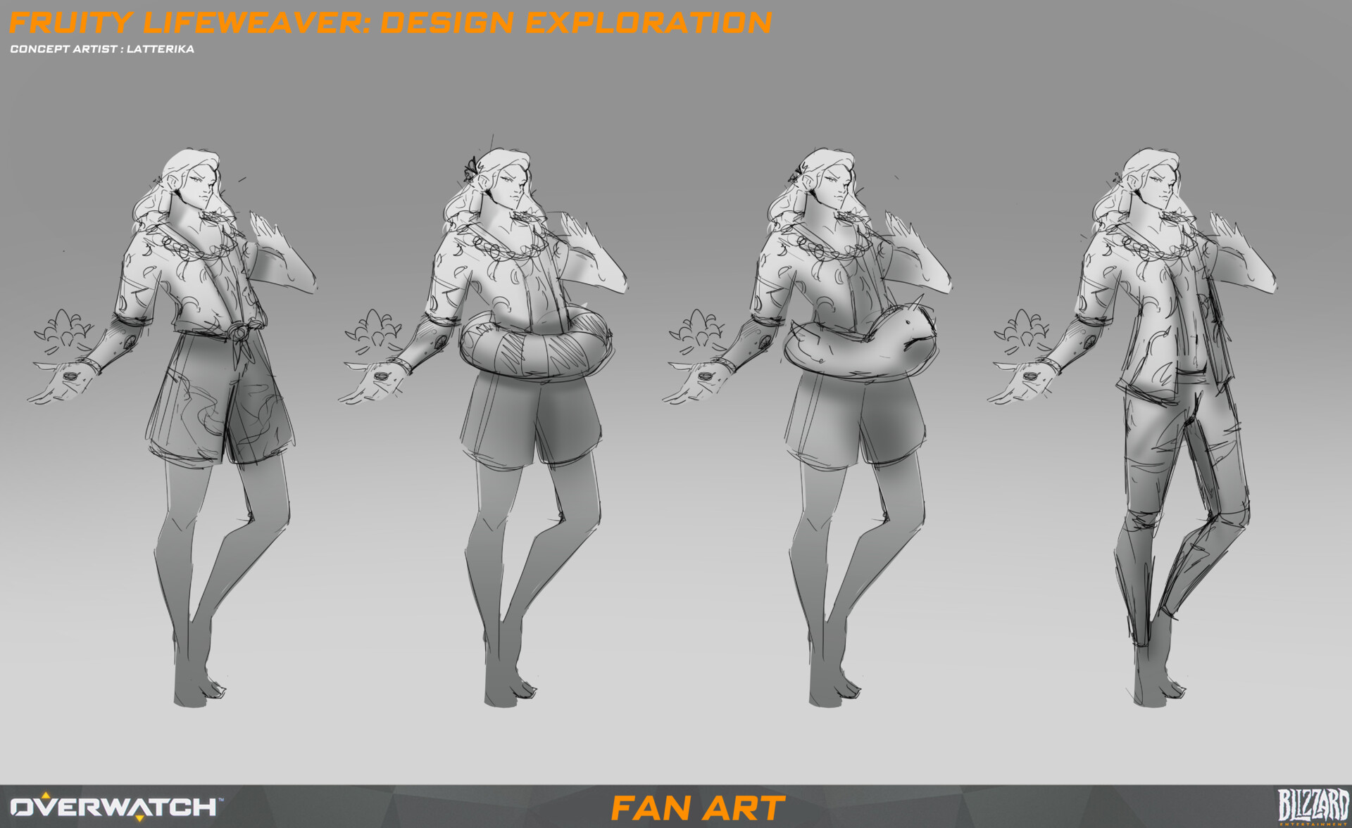 Latterika - Lifeweaver fanmade skin. Fruity