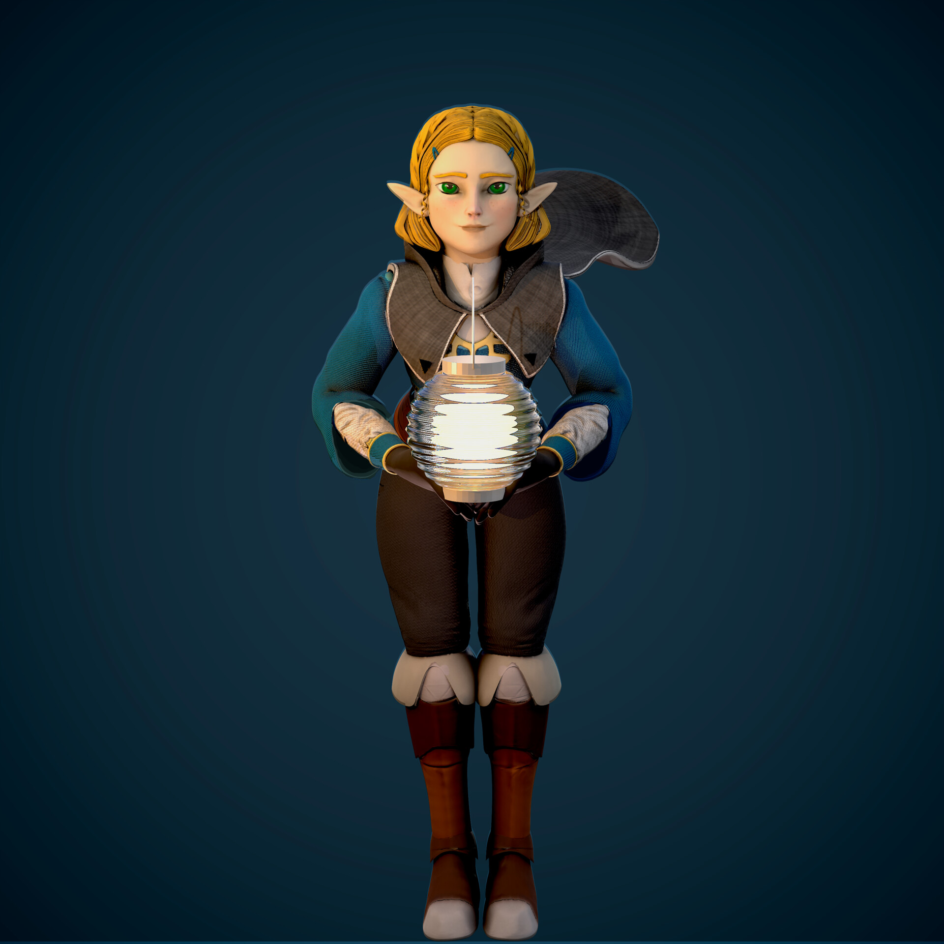 ArtStation - Princess Zelda from The Legend Of Zelda: Tears of the kingdom