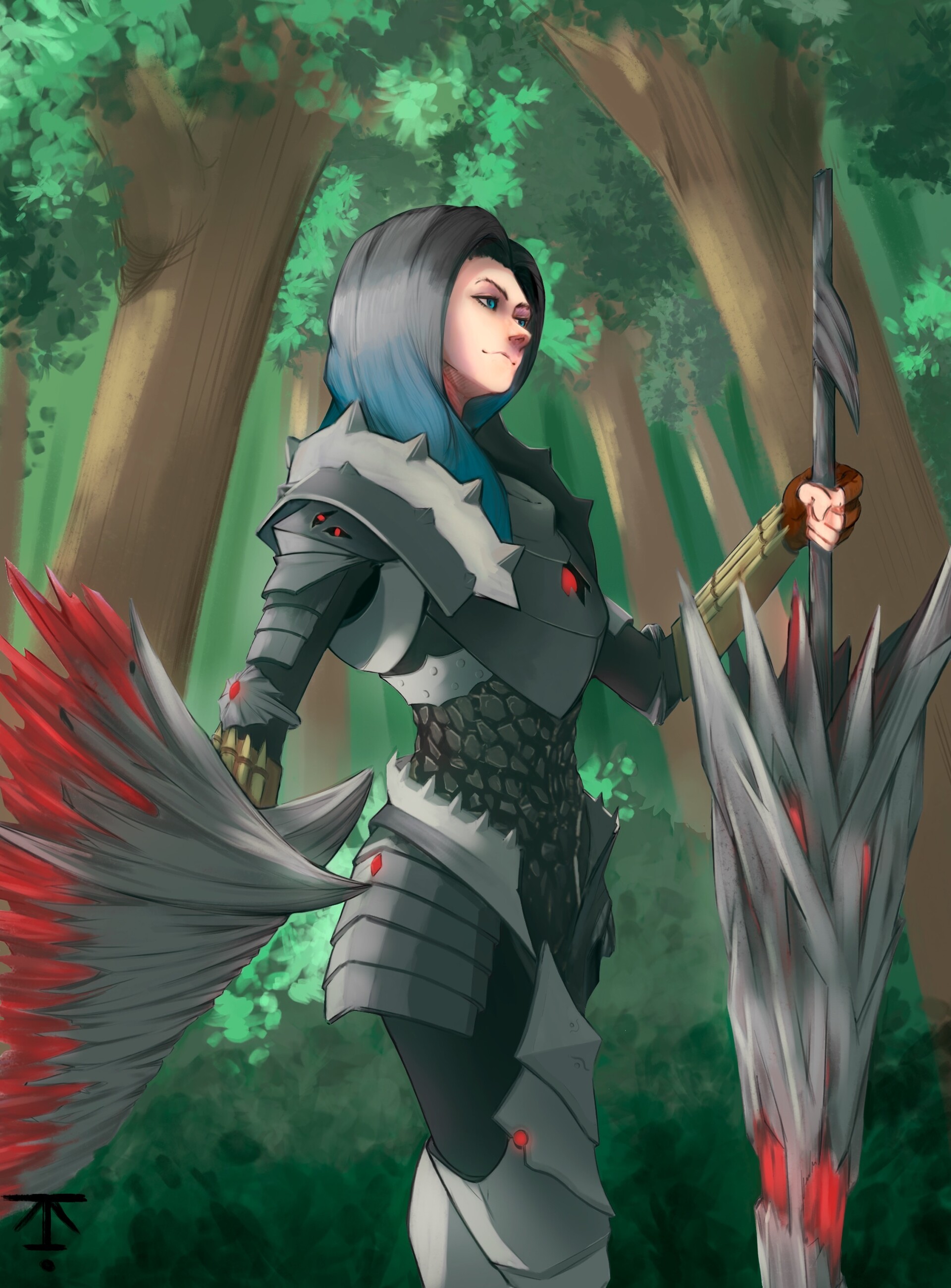 ArtStation - BDO valkyr fanart