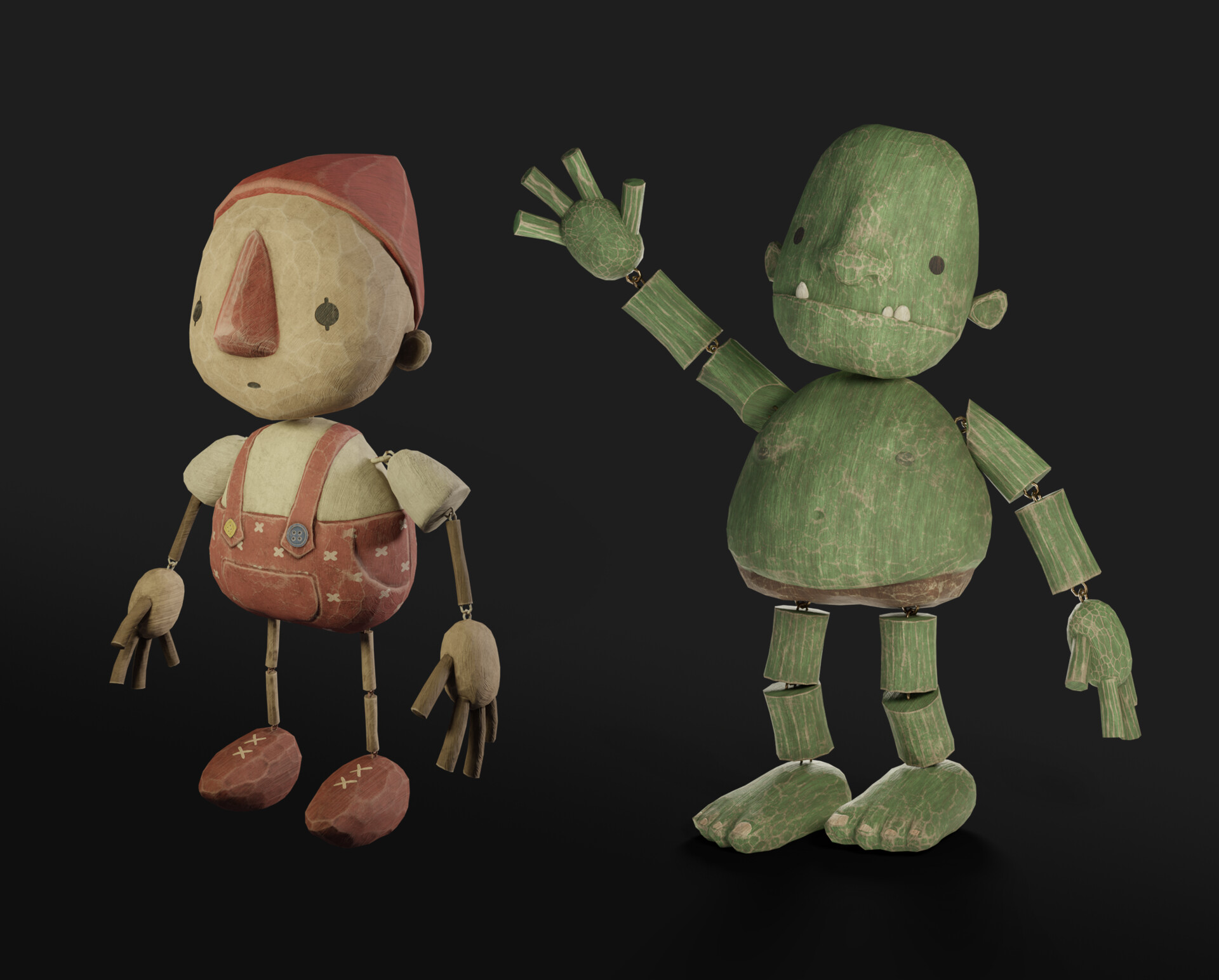 ArtStation - FUNTOCCIO! Puppet Characters
