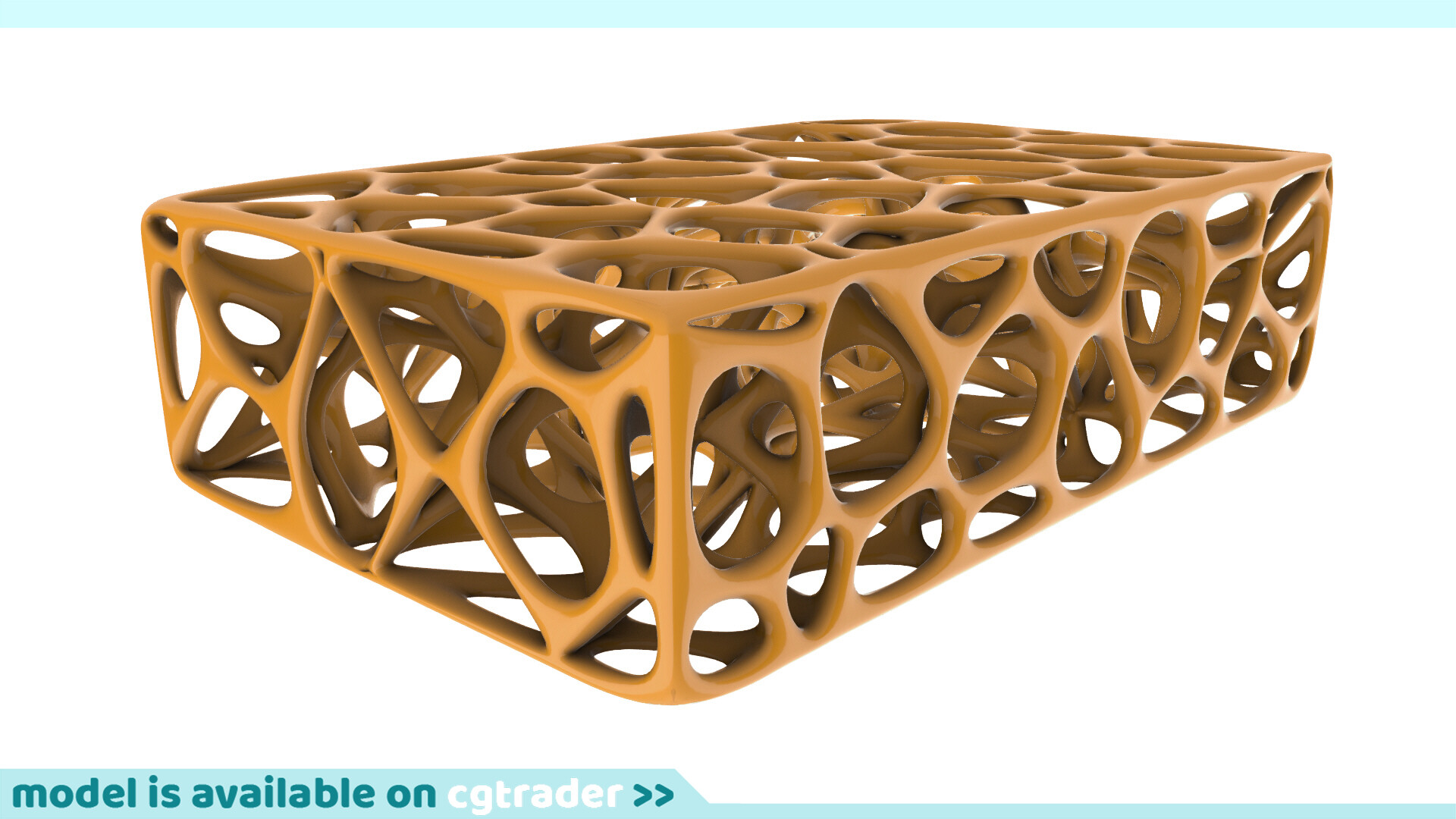 ArtStation - 3D Skeleton Voronoi Cells (3D model)