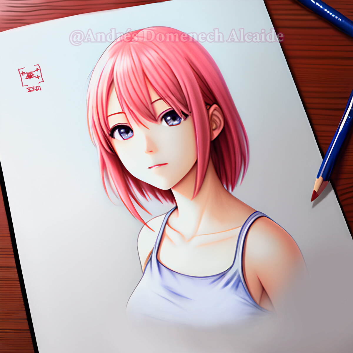 ArtStation - Drawing of the Photography of a Drawing