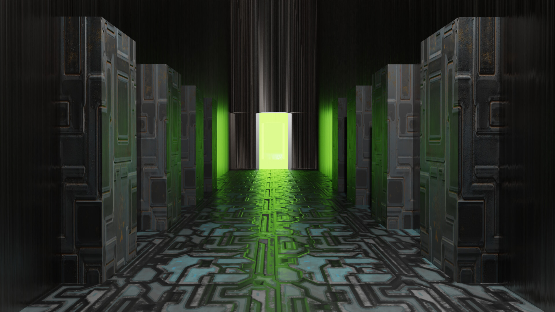ArtStation - Alien Corridor