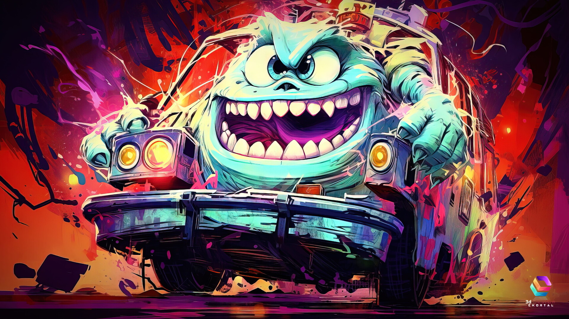 ArtStation - Speed Monster