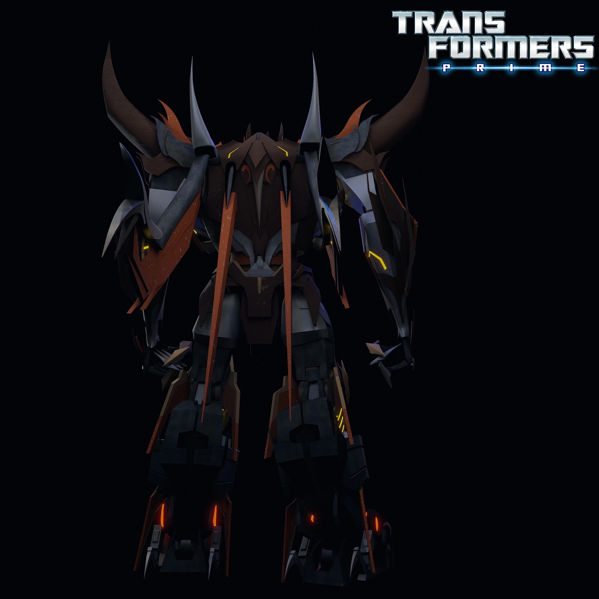 Transformers Prime Predaking Cgi