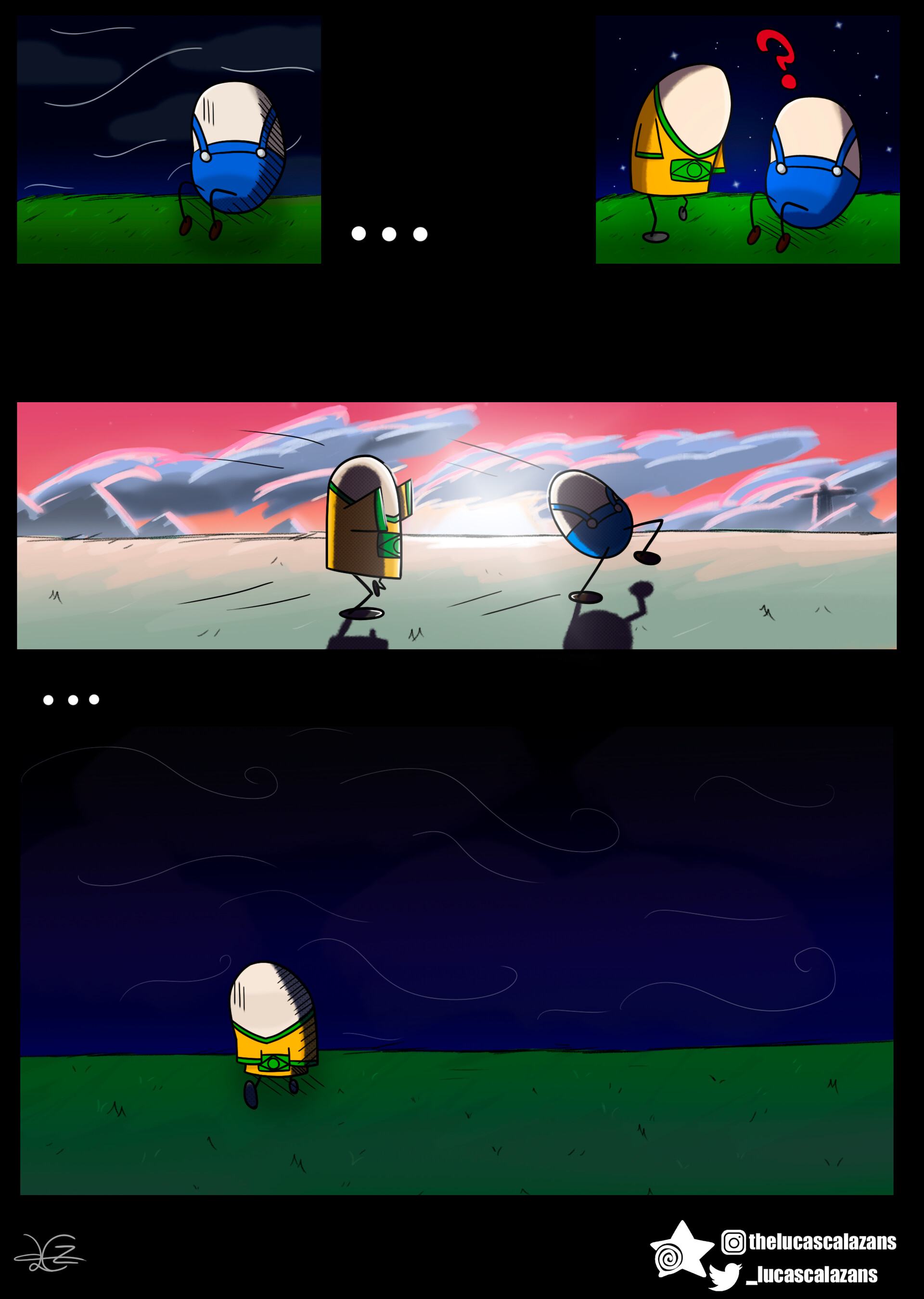 ArtStation - "eu só quero fechar os olhos um pouquinho"