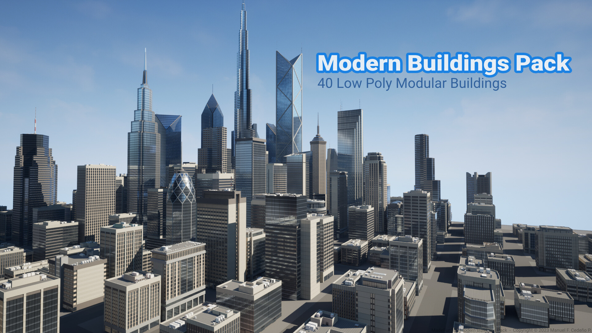ArtStation - Modern Buildings Asset Pack for Unreal Engine