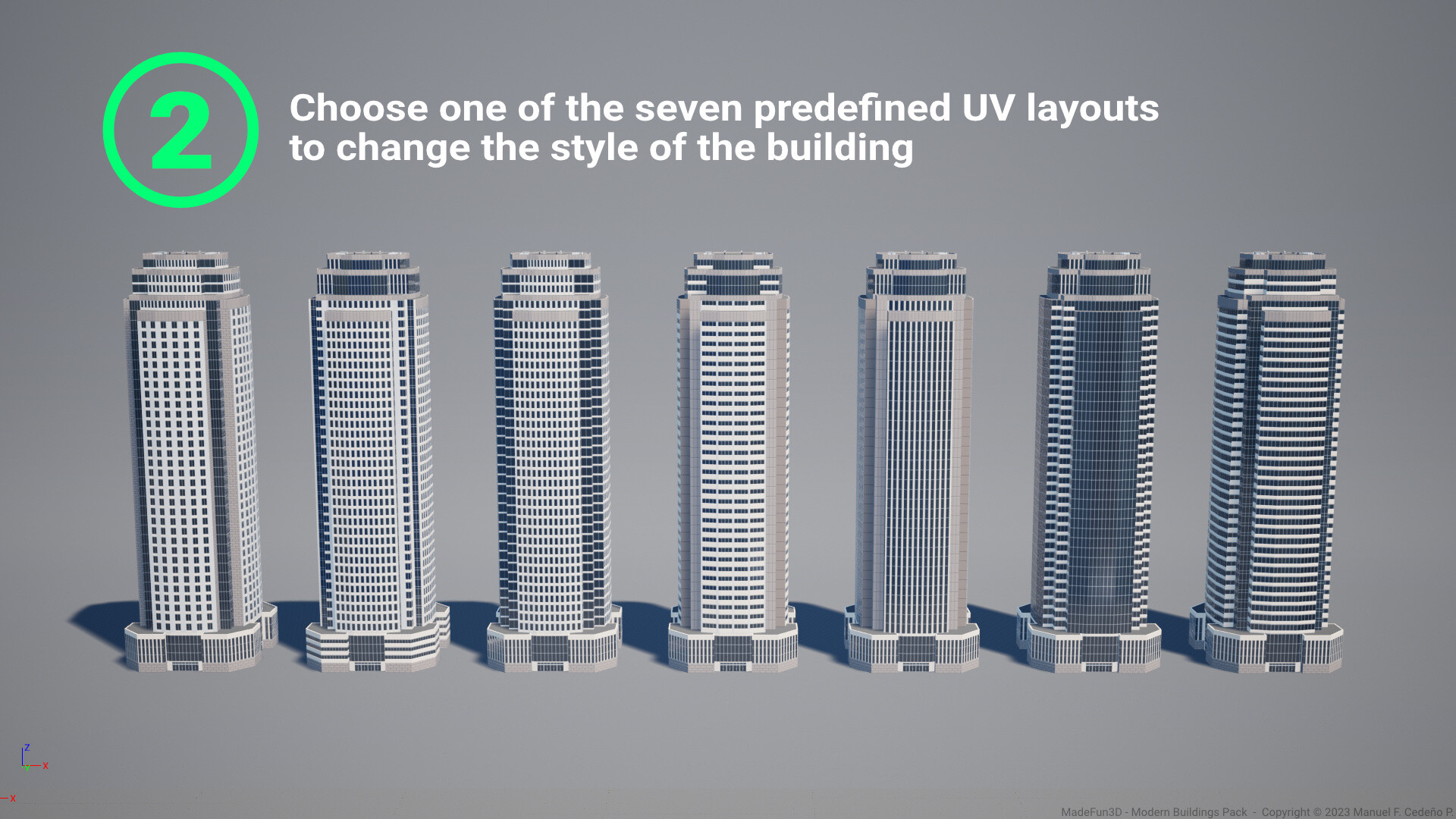 Manuel F. Cedeño - Modern Buildings Asset Pack for Unreal Engine