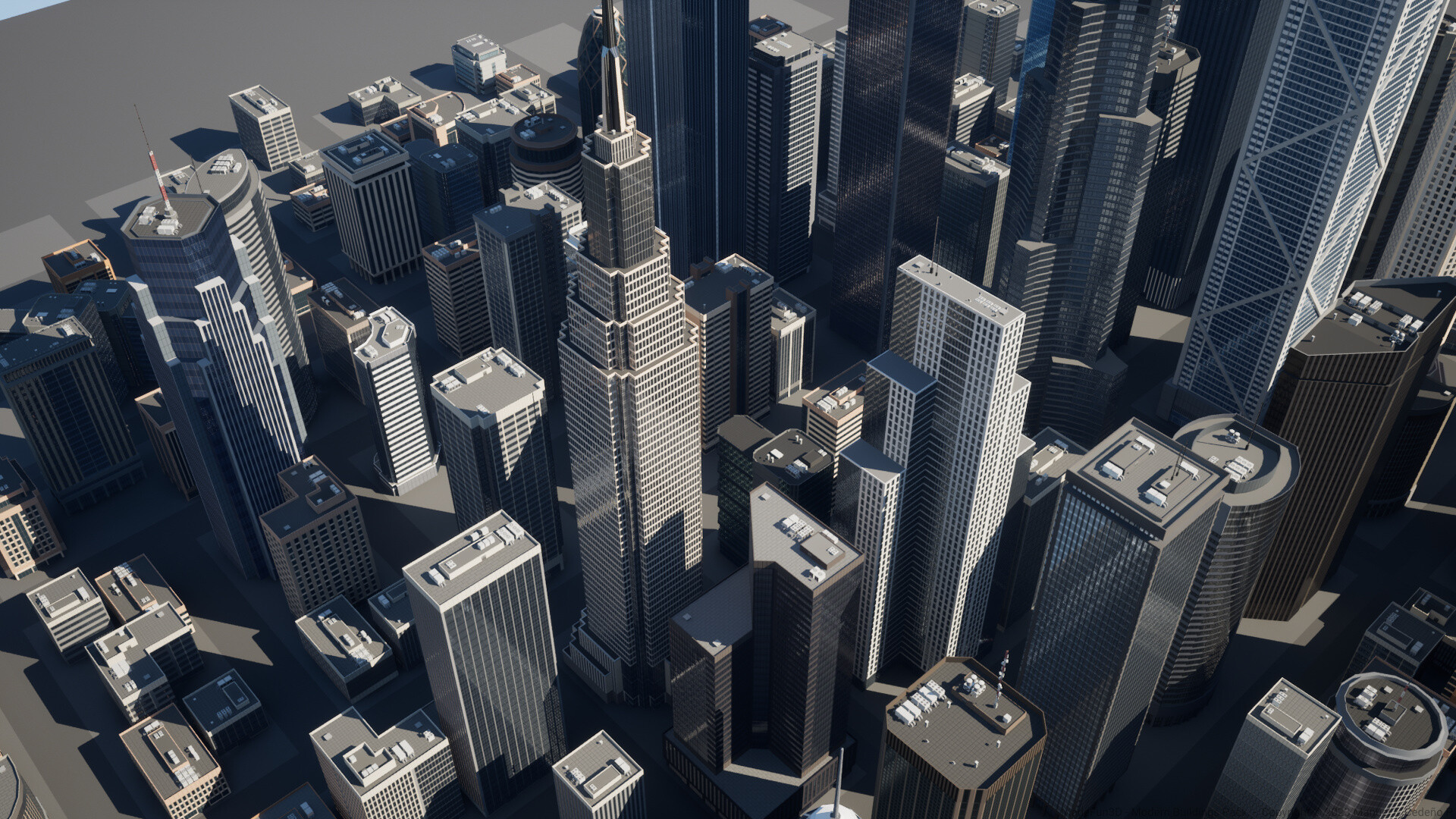 Manuel F. Cedeño - Modern Buildings Asset Pack for Unreal Engine
