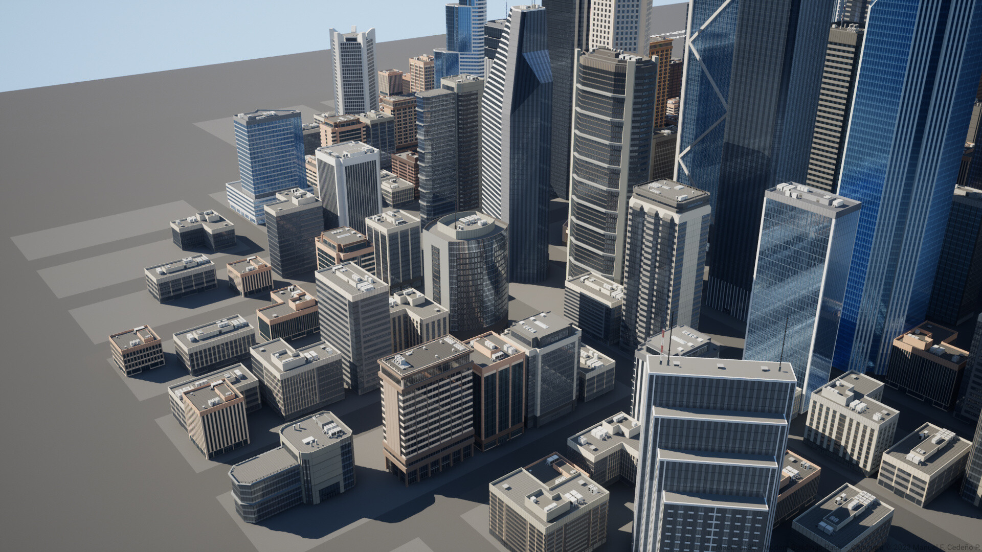Manuel F. Cedeño - Modern Buildings Asset Pack for Unreal Engine