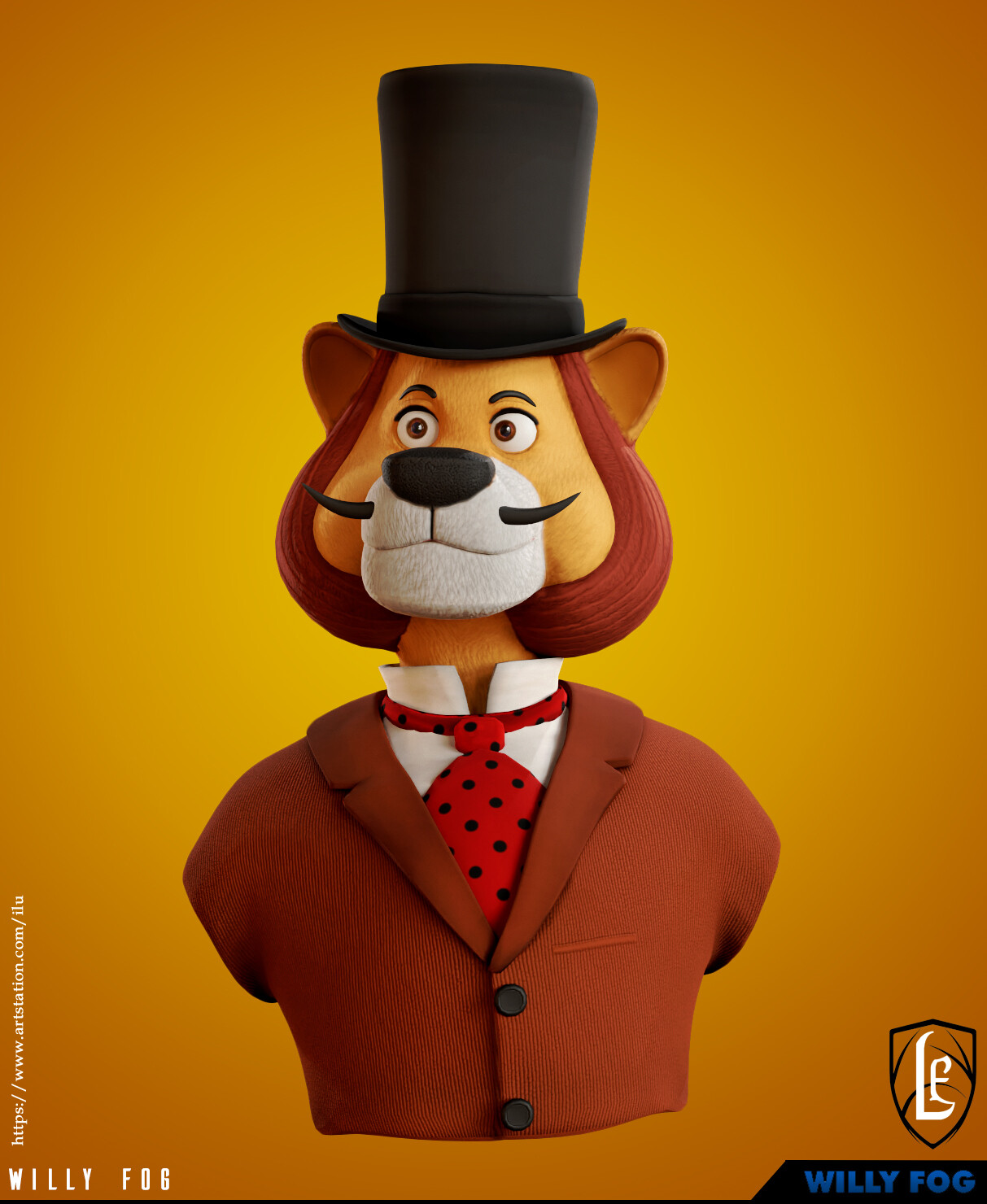 ArtStation - Around the world in 80 days: Willy Fog