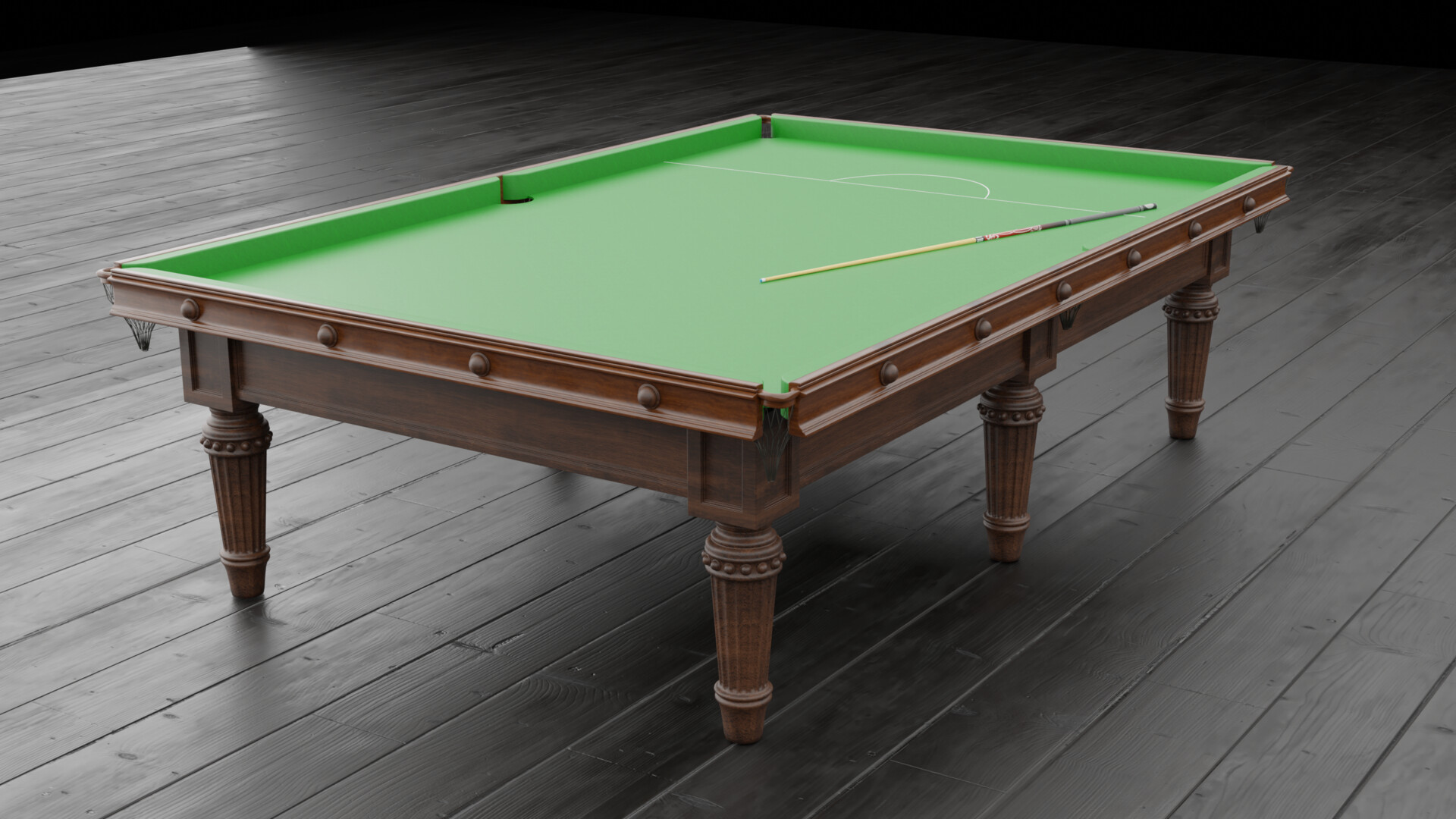 ArtStation - Realistic Snooker Table