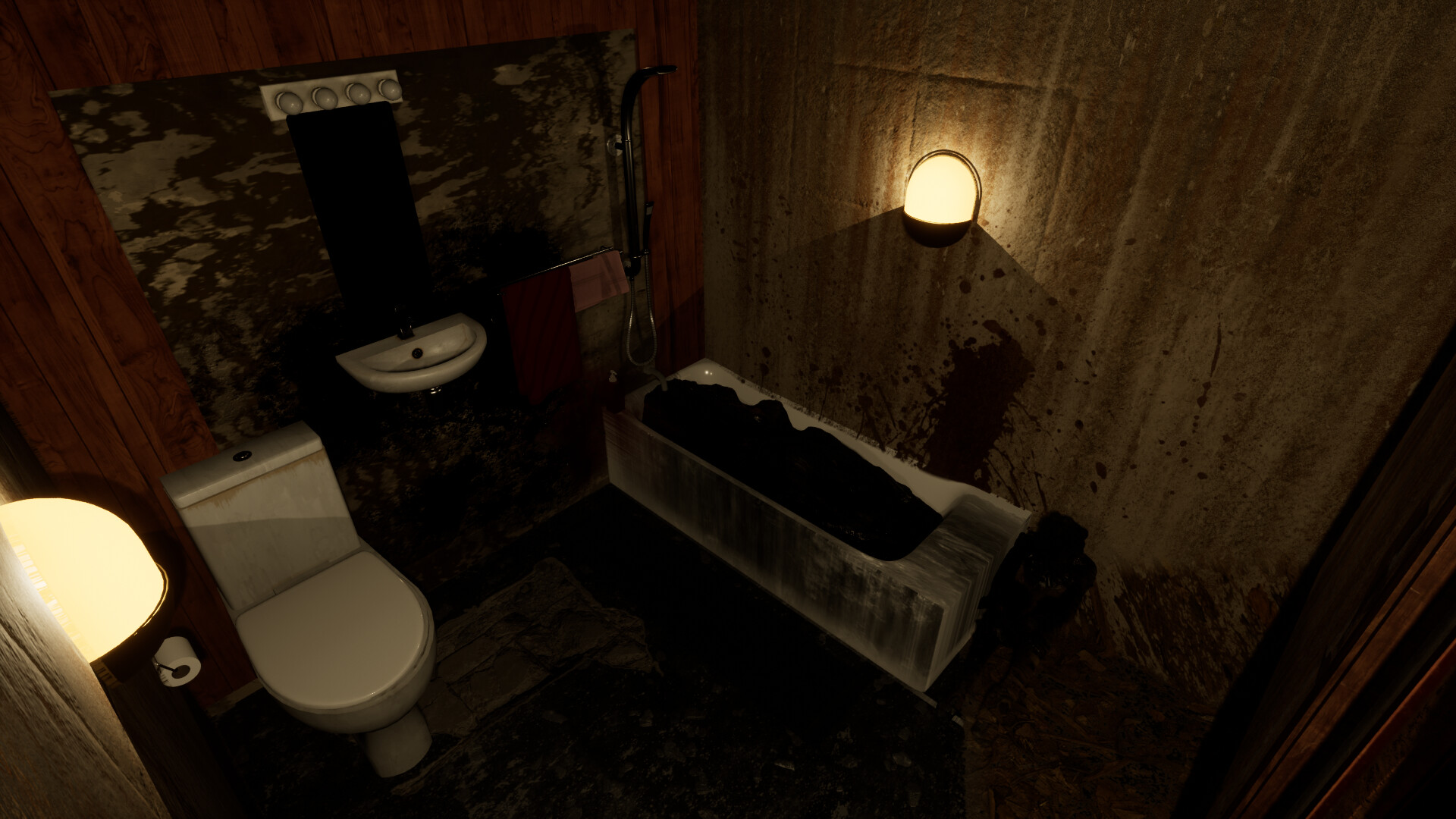 ArtStation - Teraphobia Bathroom