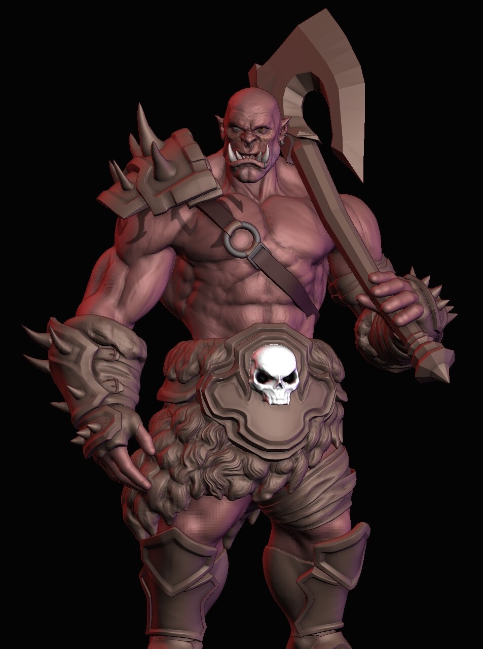 ArtStation - Orc - Work In Progress