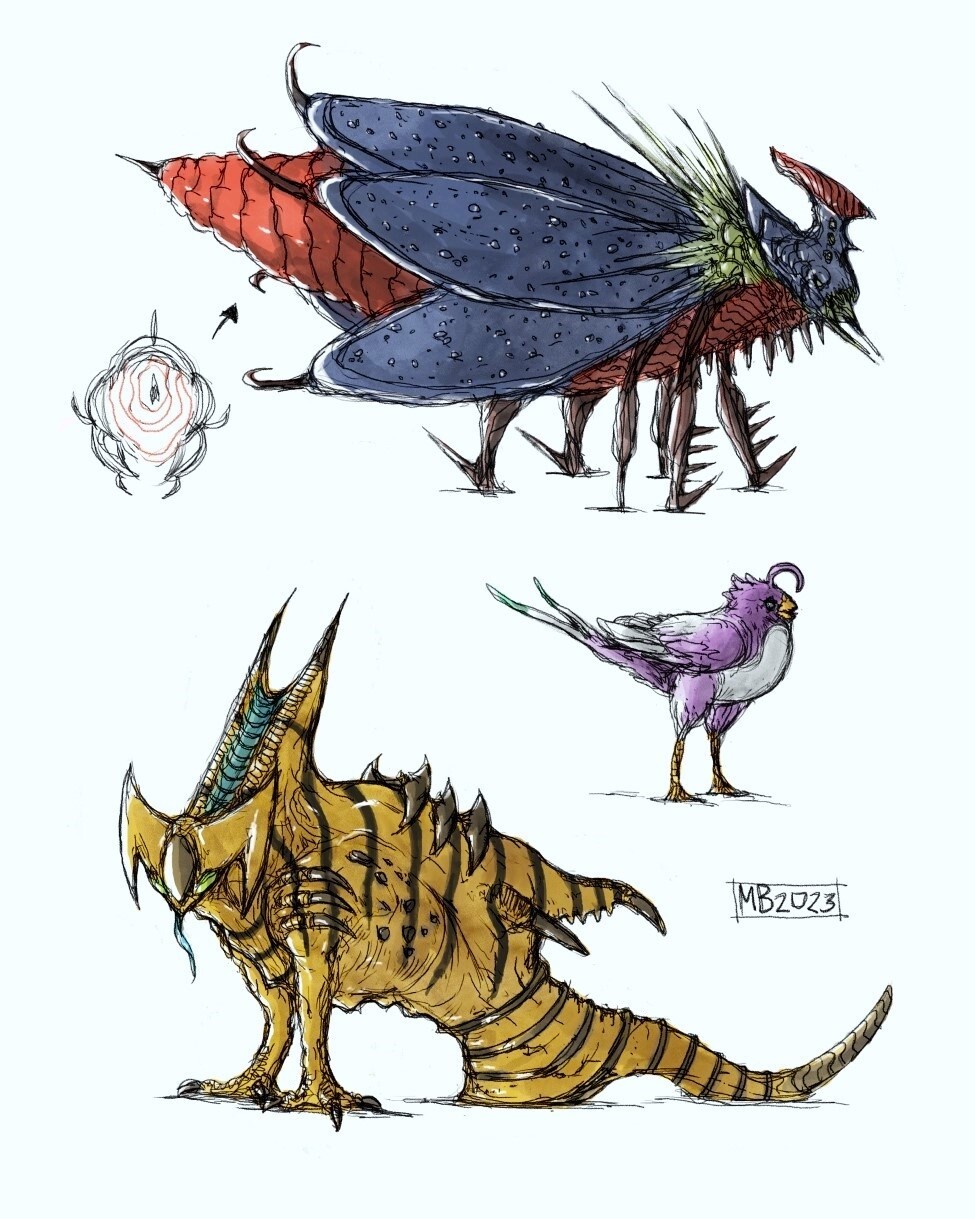 ArtStation - Monsters44