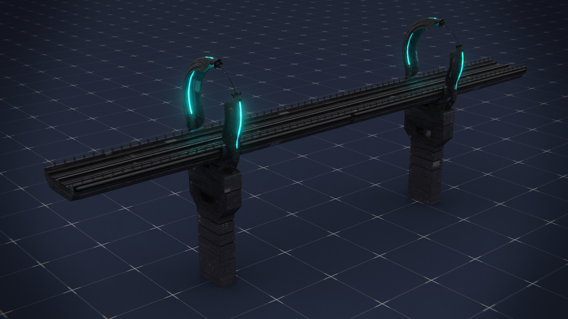 ArtStation - Science Fiction Bridge