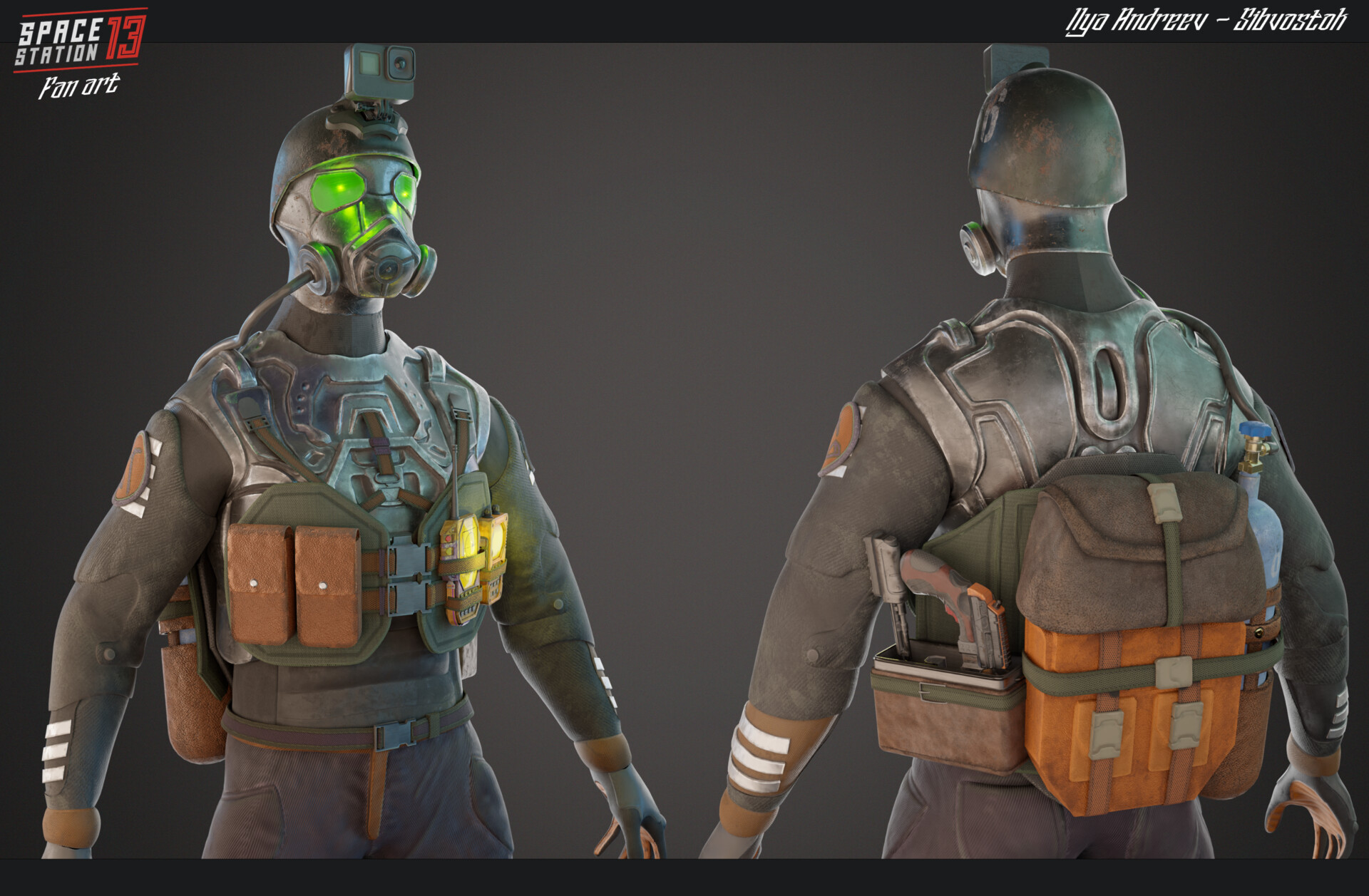 ArtStation - Space Station 13 - Shaft Miner