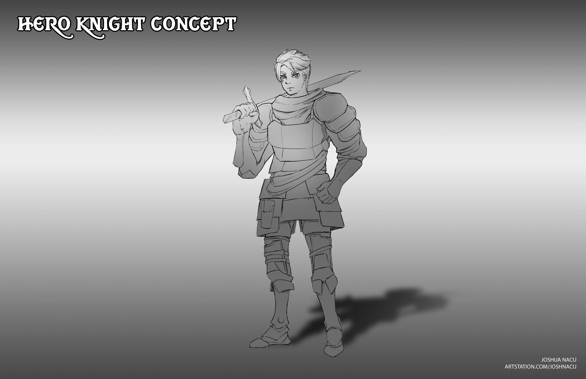 ArtStation - Hero Knight Concept