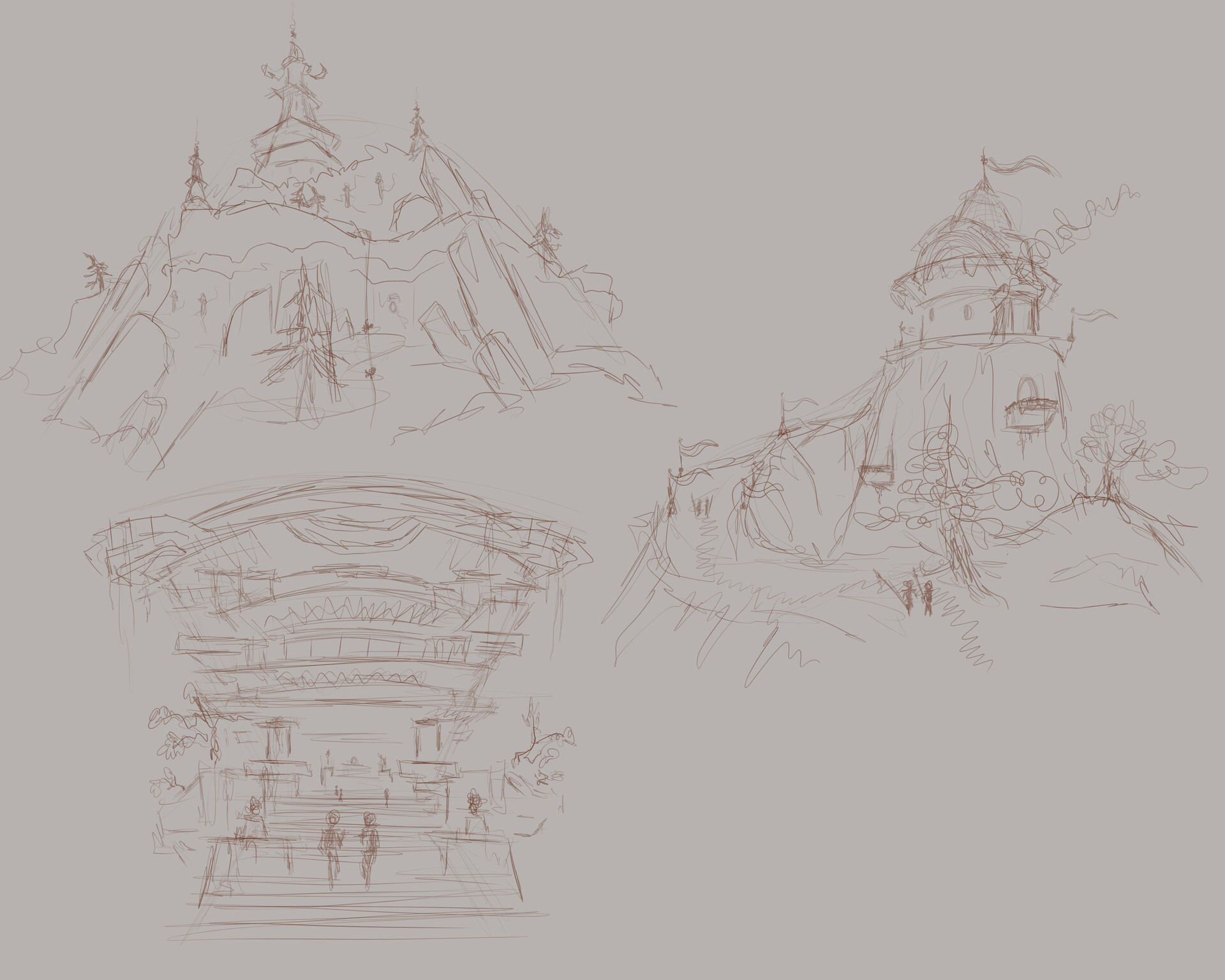 ArtStation - Castles - Development