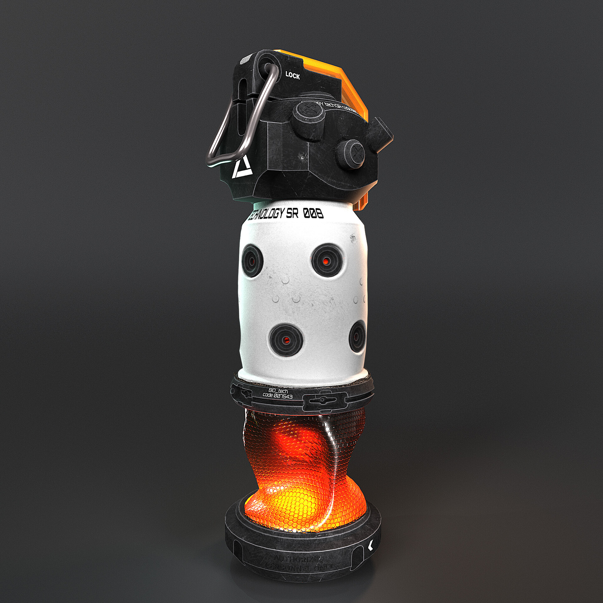 ArtStation - Sci-fi Grenade