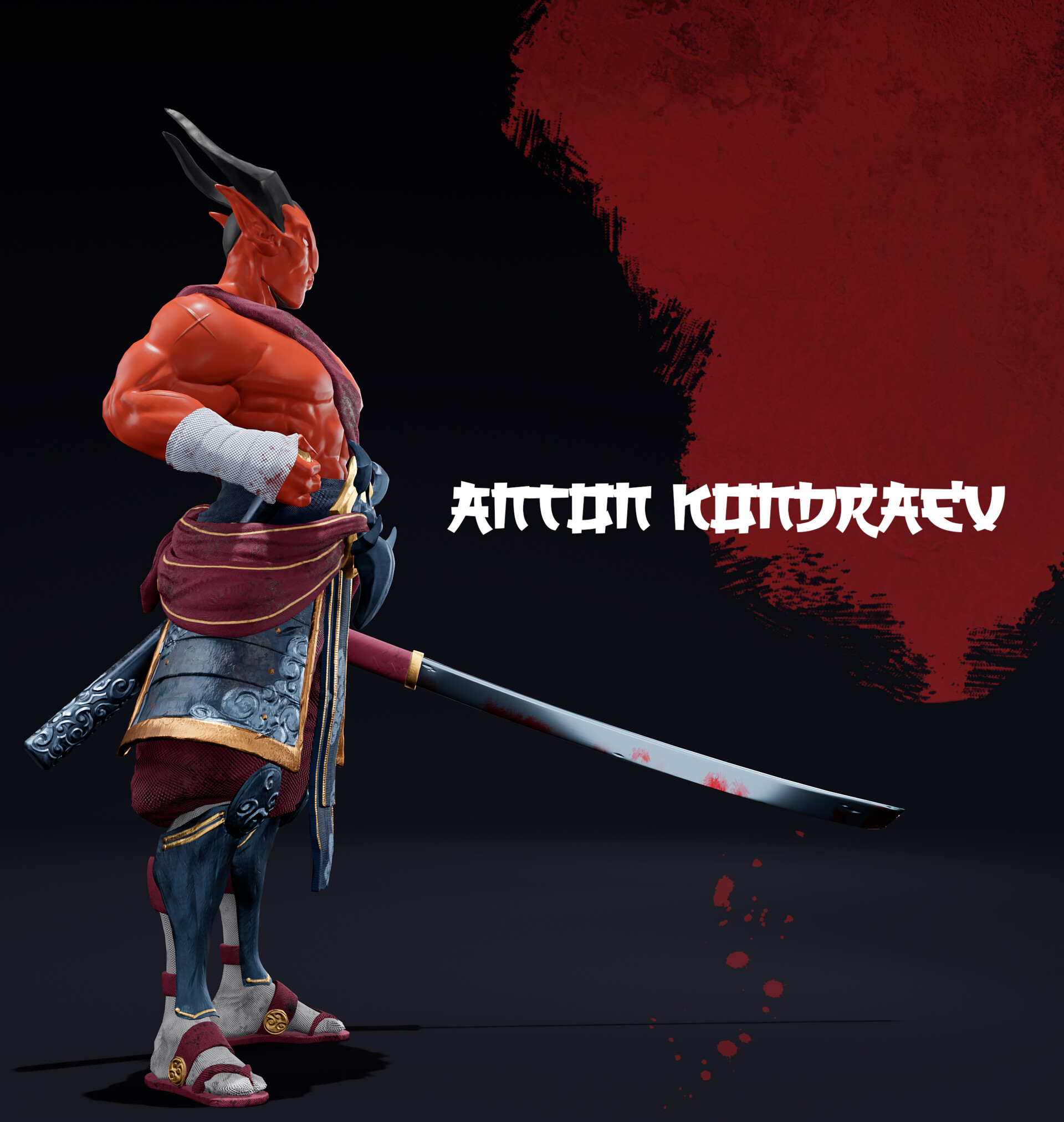 ArtStation - Crimson Ronin