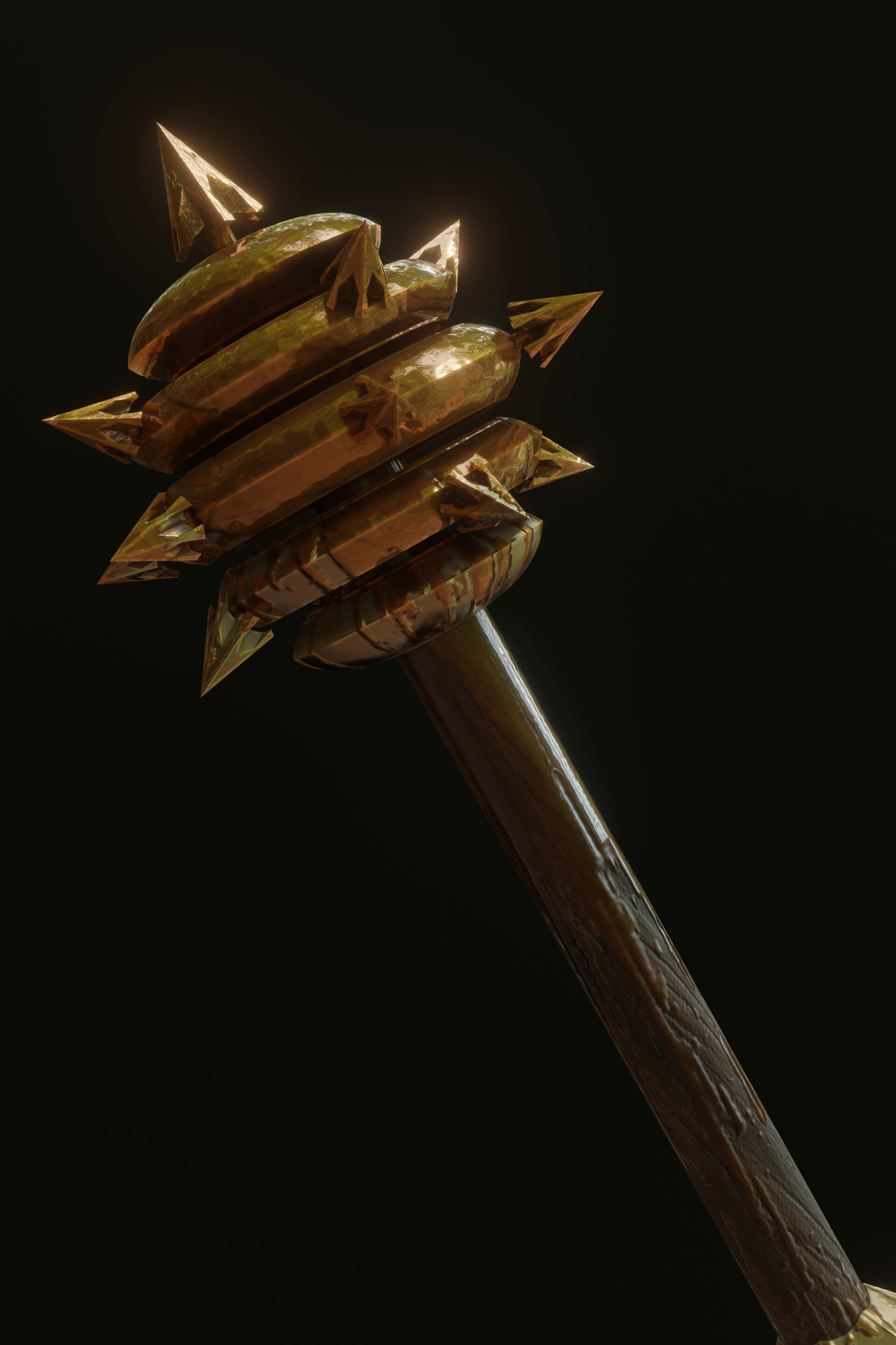 ArtStation - Great Mace of the Honey Fae
