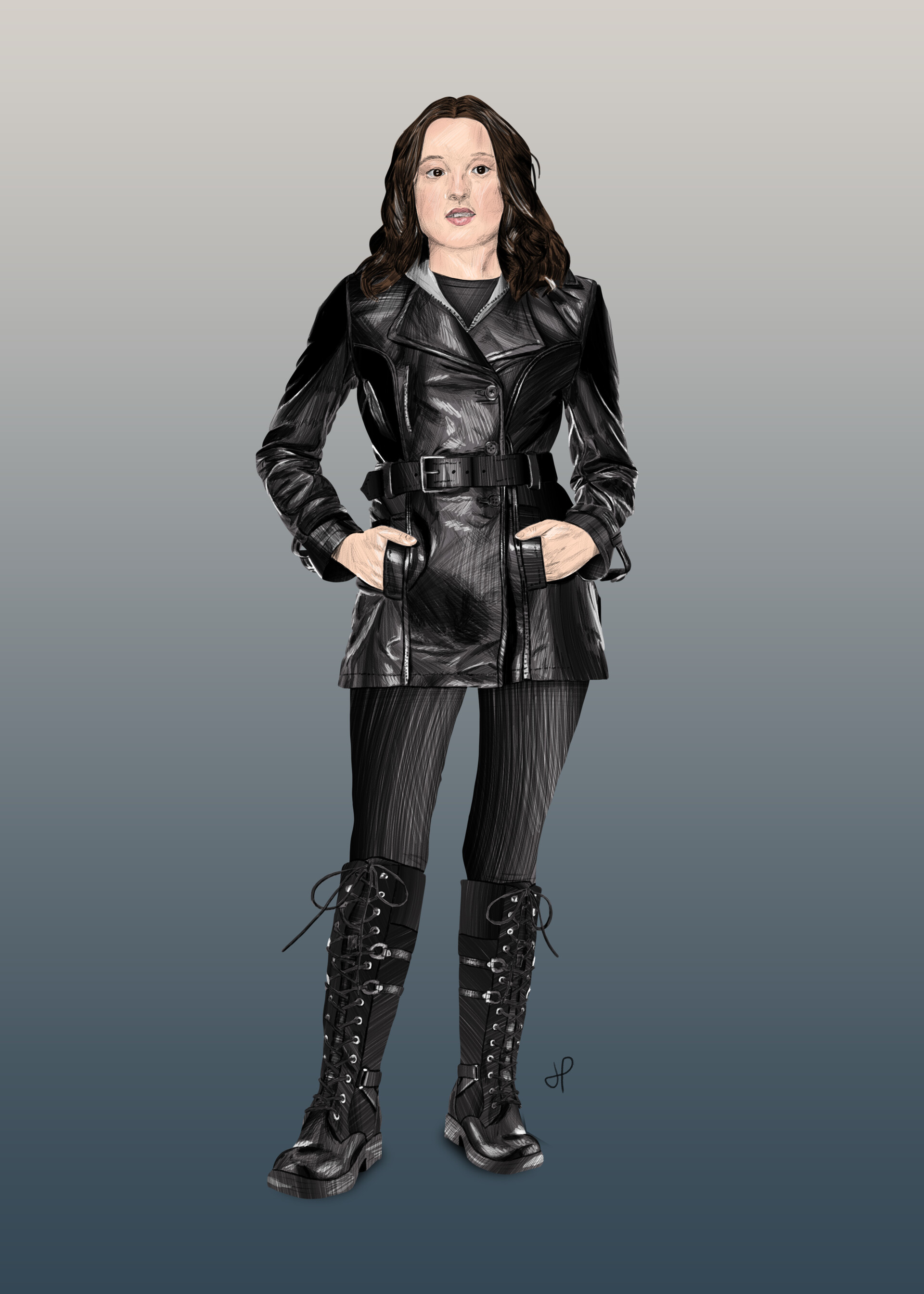 ArtStation - Valkyrie Cain - Skulduggery Pleasant