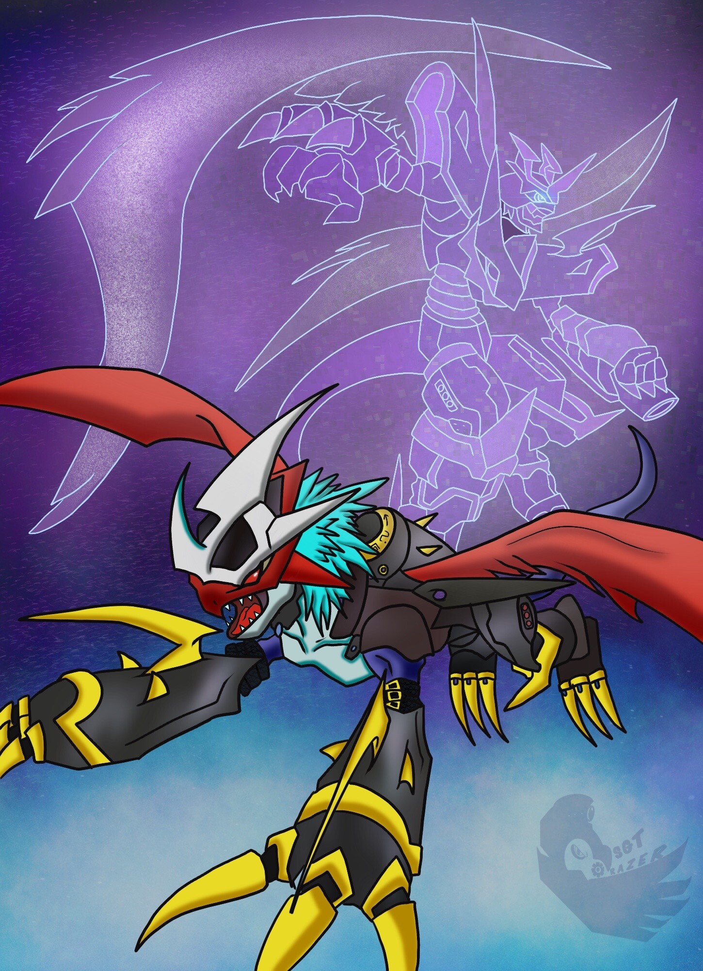 Digimon Imperialdramon Dragon Mode