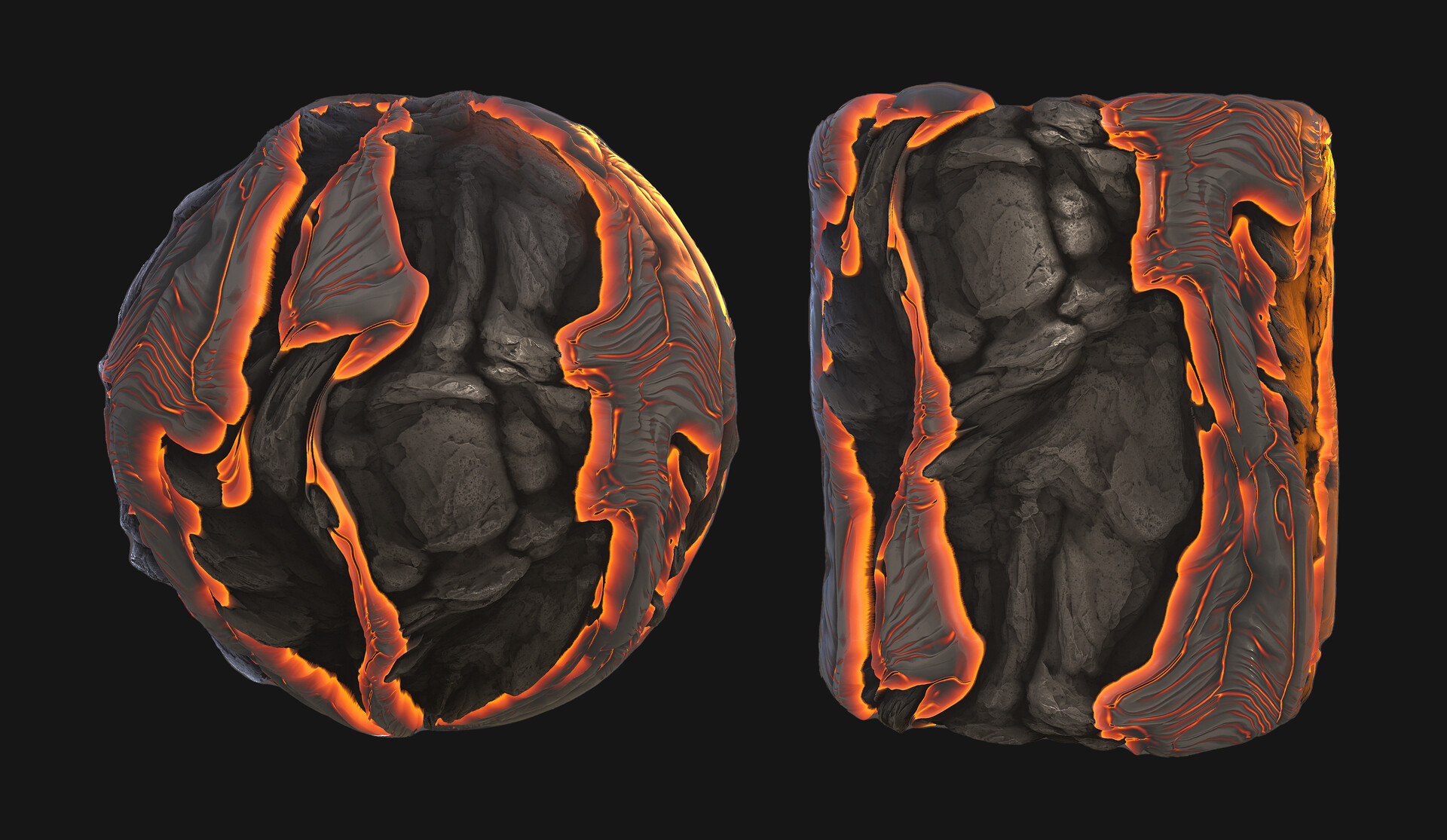 ArtStation - Stylized_Lava