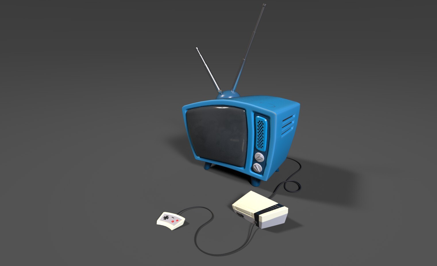 ArtStation - Stylized TV