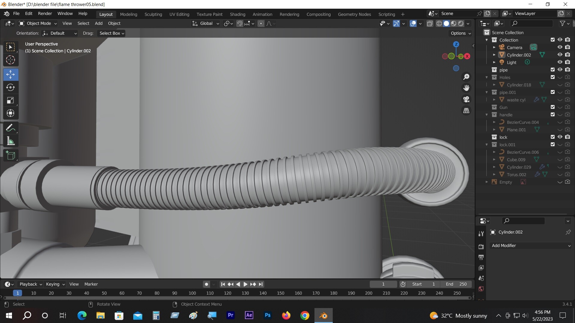 KUMAR RAO.P - WWII M2-2 Flamethrower
