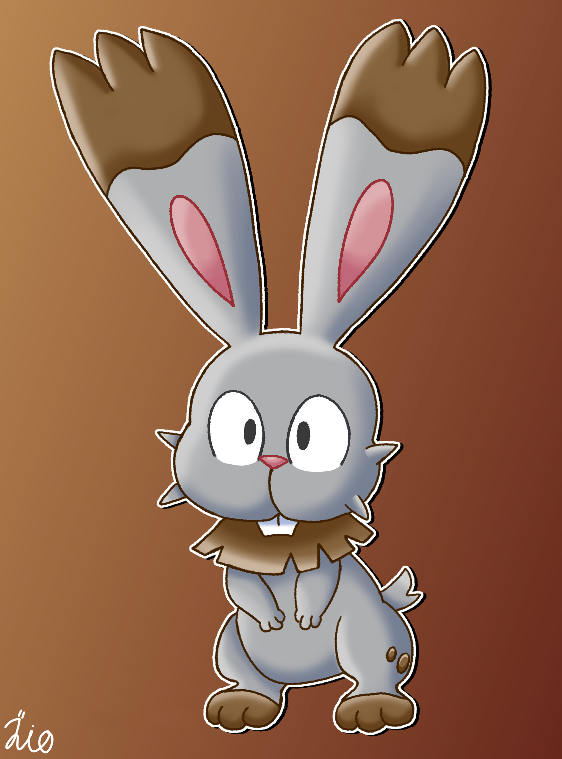 ArtStation - bunnelby - pokemon