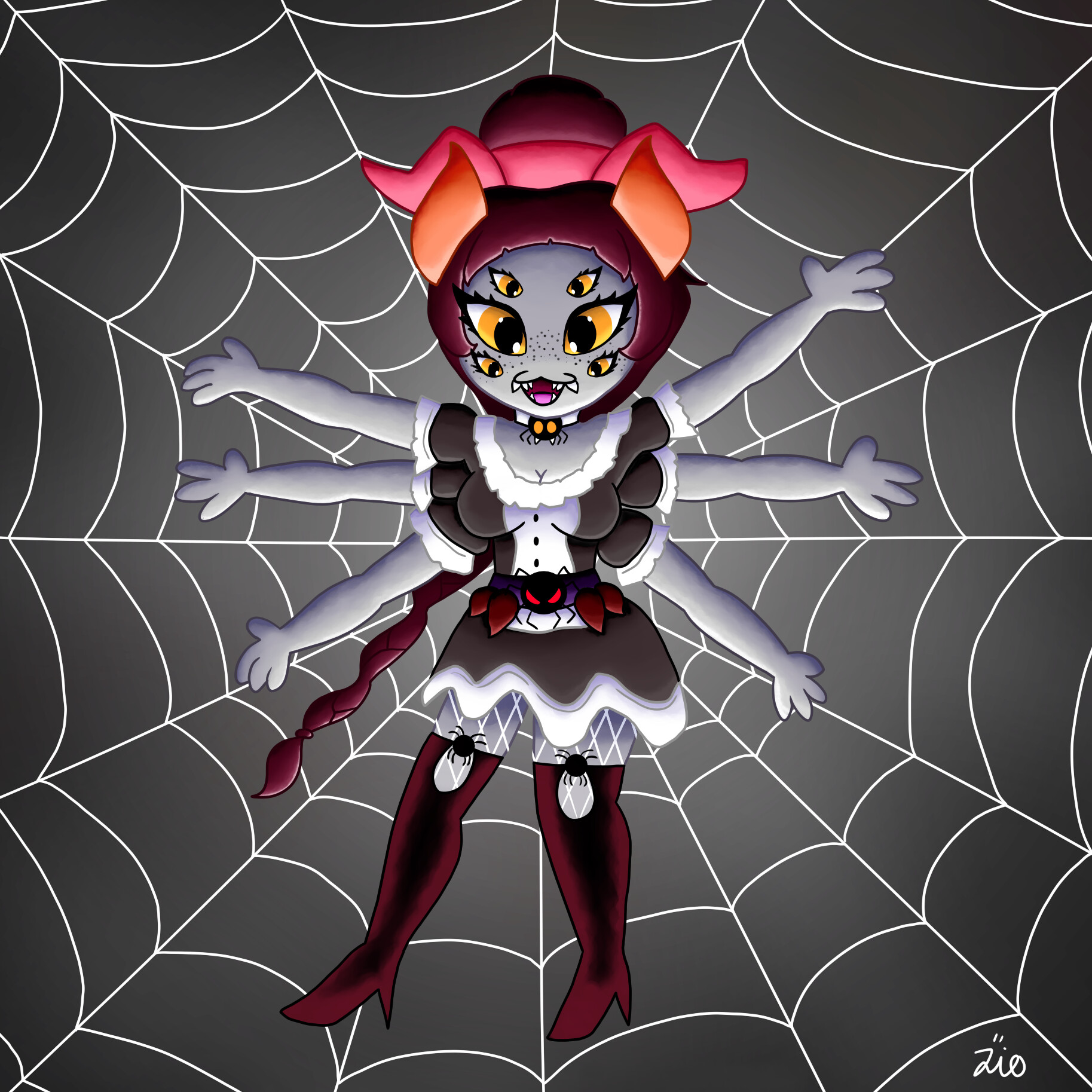 ArtStation - spooder - gift art