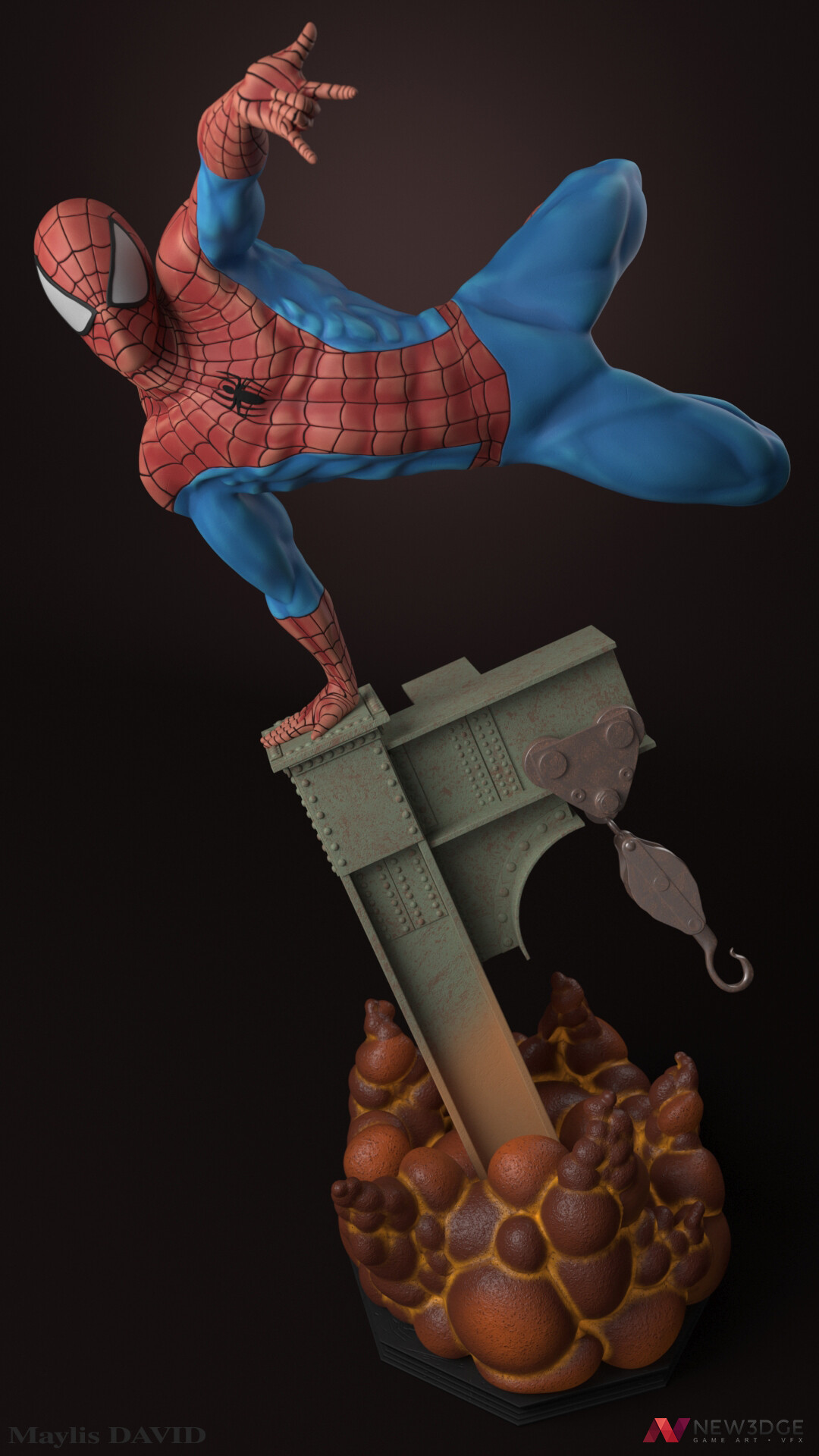 ArtStation - The amazing Spiderman - Figurine