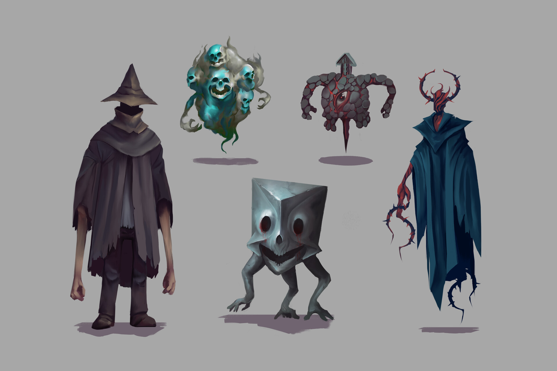 ArtStation - Spooky Monsters
