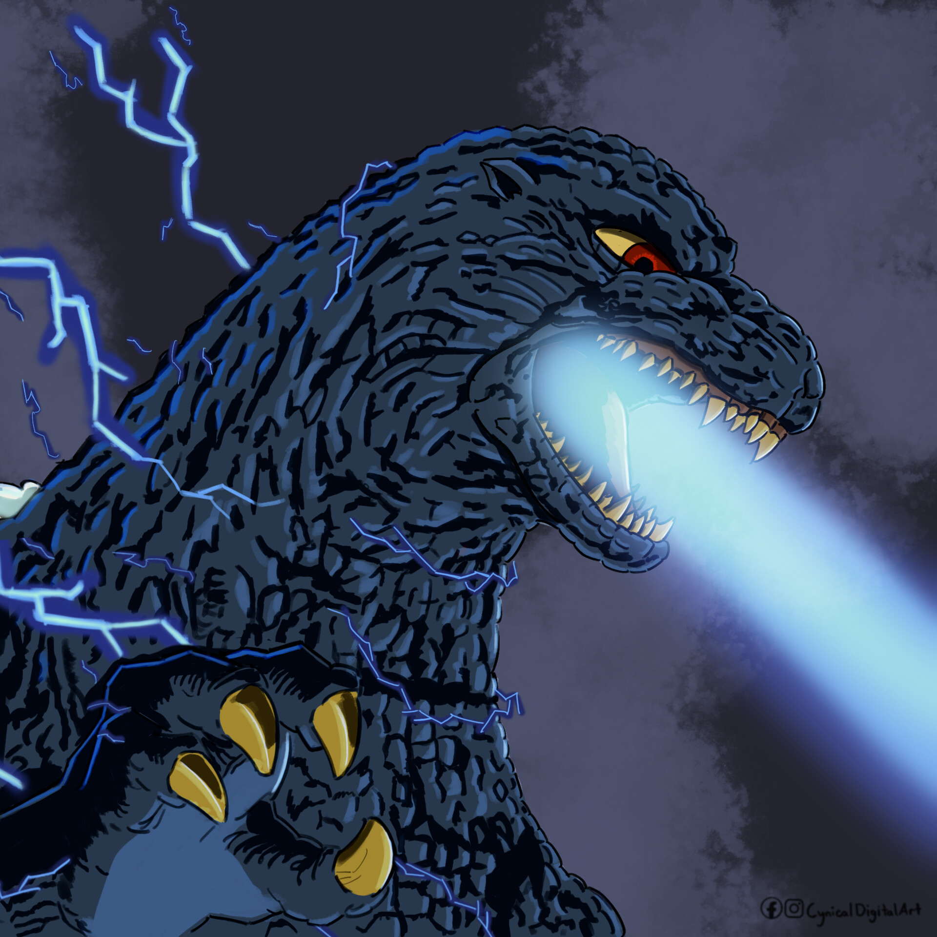 ArtStation - Godzilla Heisei