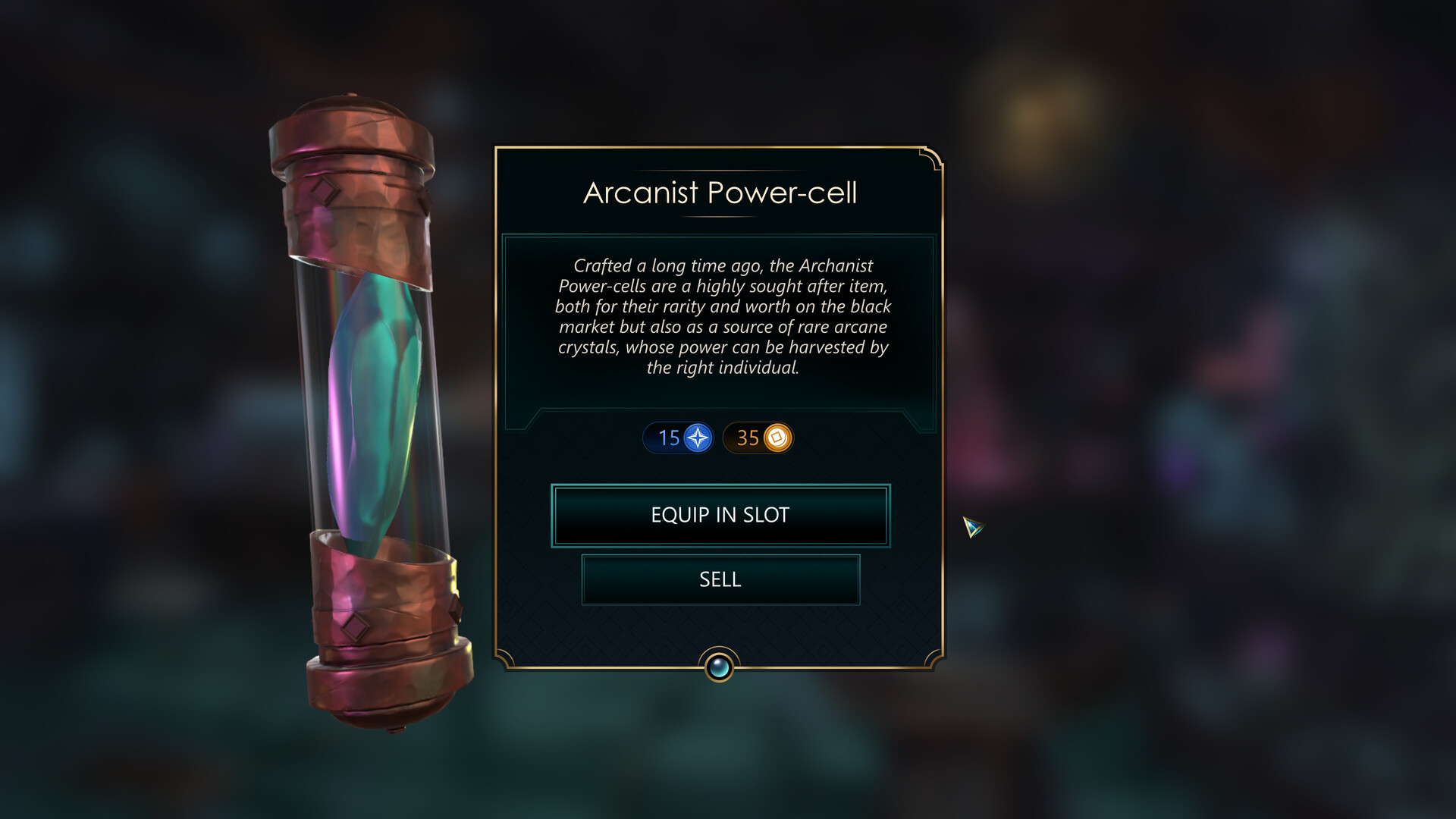 ArtStation - Arcane inspired UI made in Unity