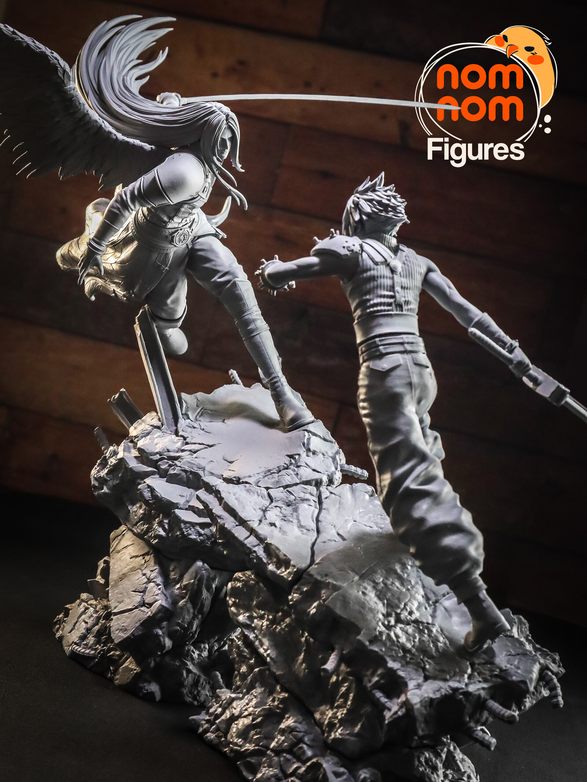 NomNom Figures - Cloud Strife- Final Fantasy VII