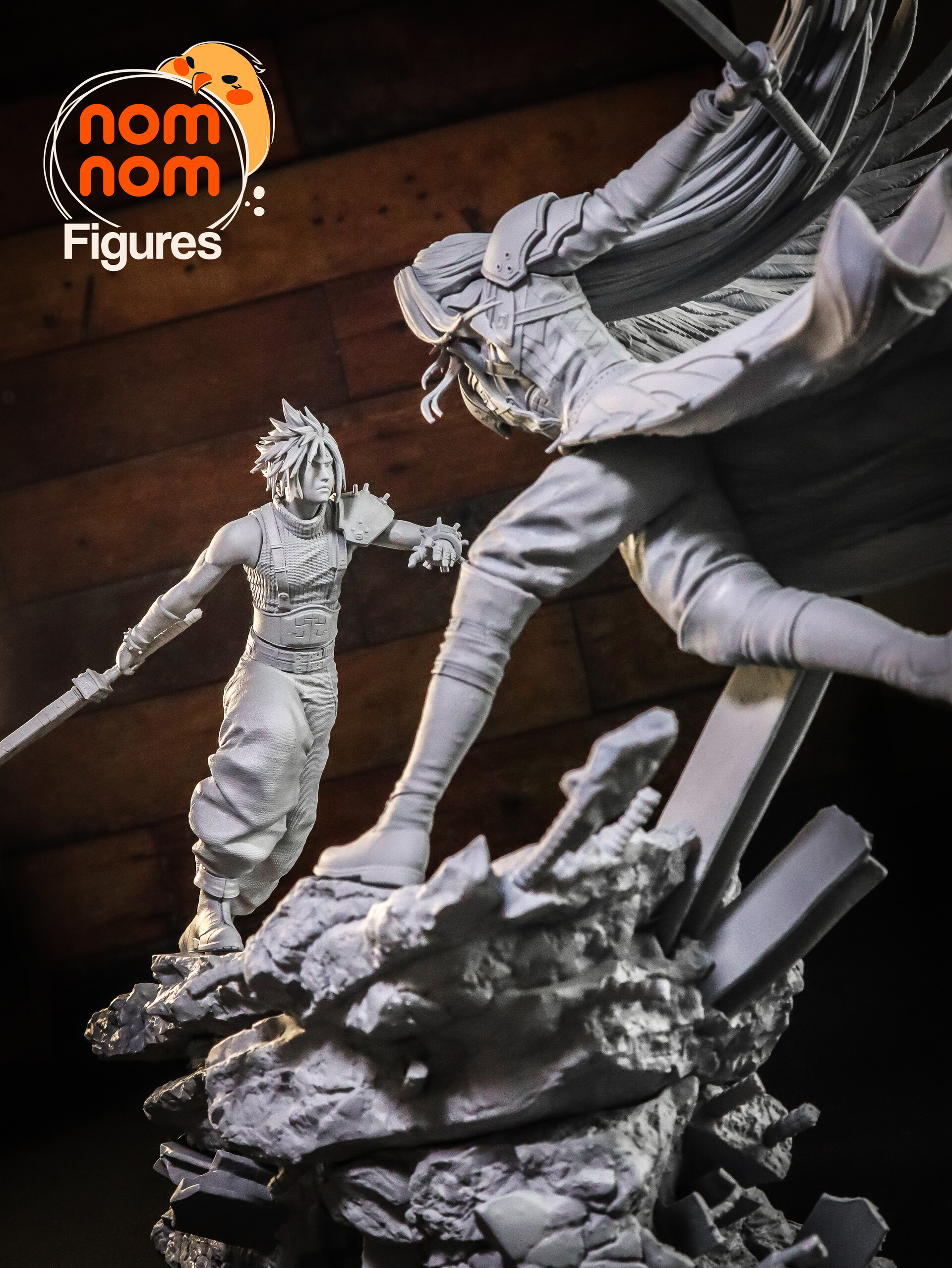 NomNom Figures - Cloud Strife- Final Fantasy VII