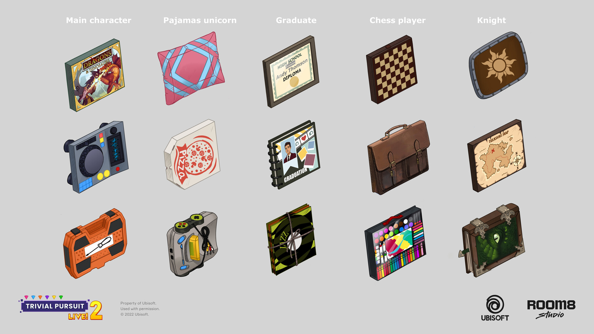 Room 8 Studio - Portfolio - Andy Thompson (Trivial Pursuit Live! 2)