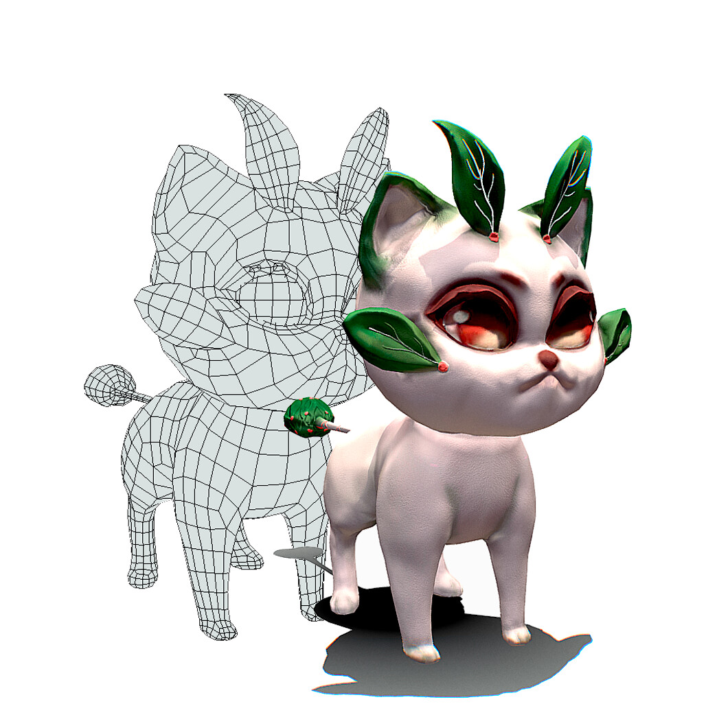 ArtStation - Creature Model (Modelling and Texturing)