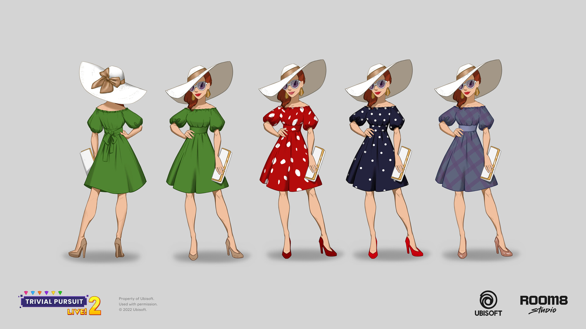 Room 8 Studio - Portfolio - Emma Carson (Trivial Pursuit Live! 2)