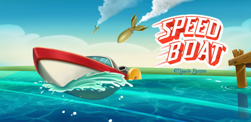 ArtStation - speed boat icon