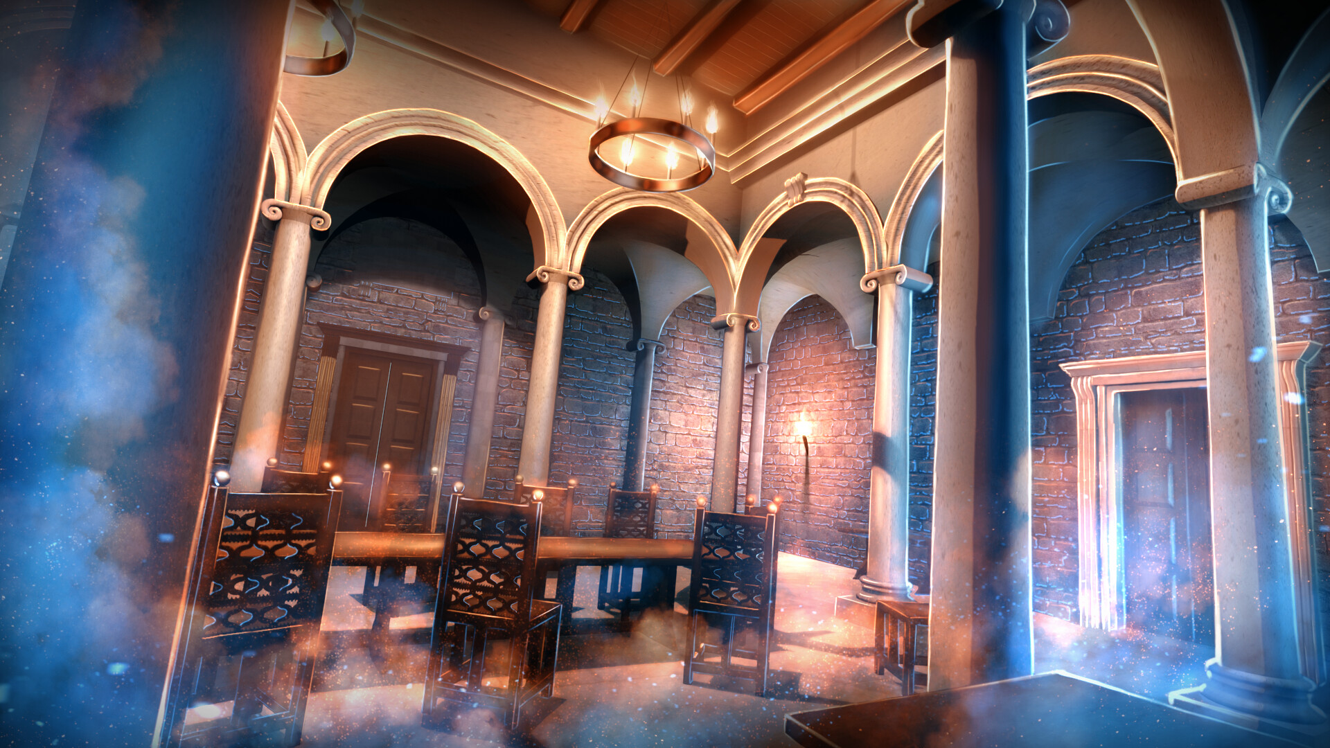 ArtStation - hall room