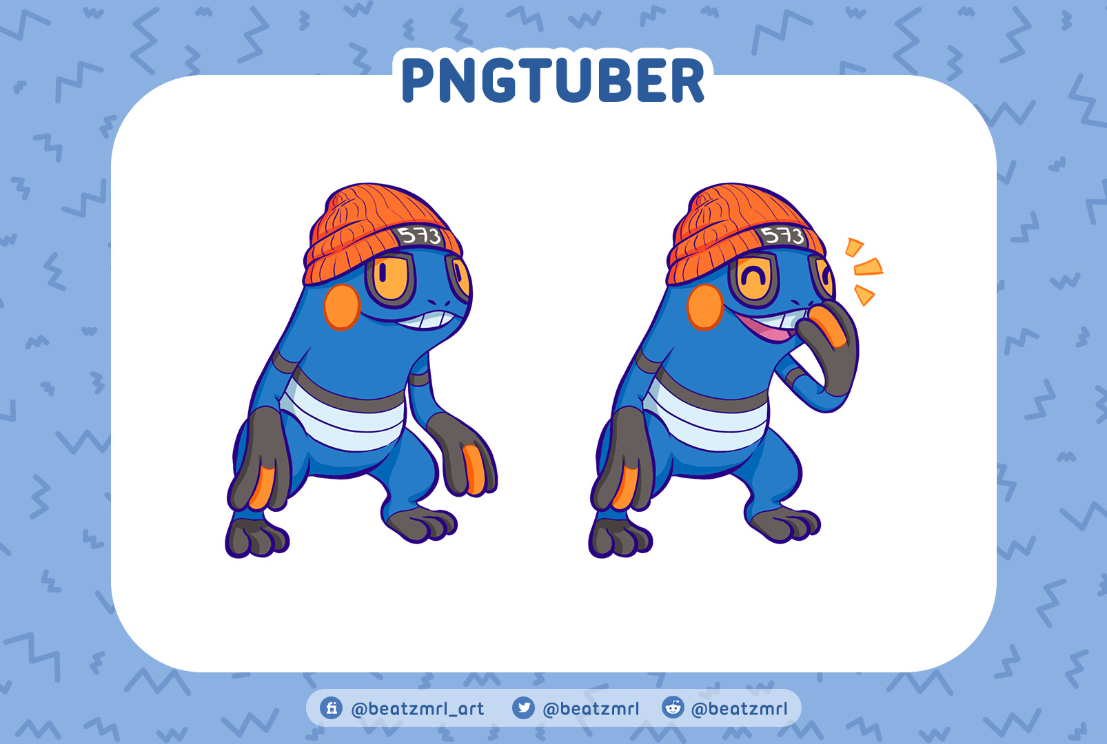 ArtStation - Croagunk model commission