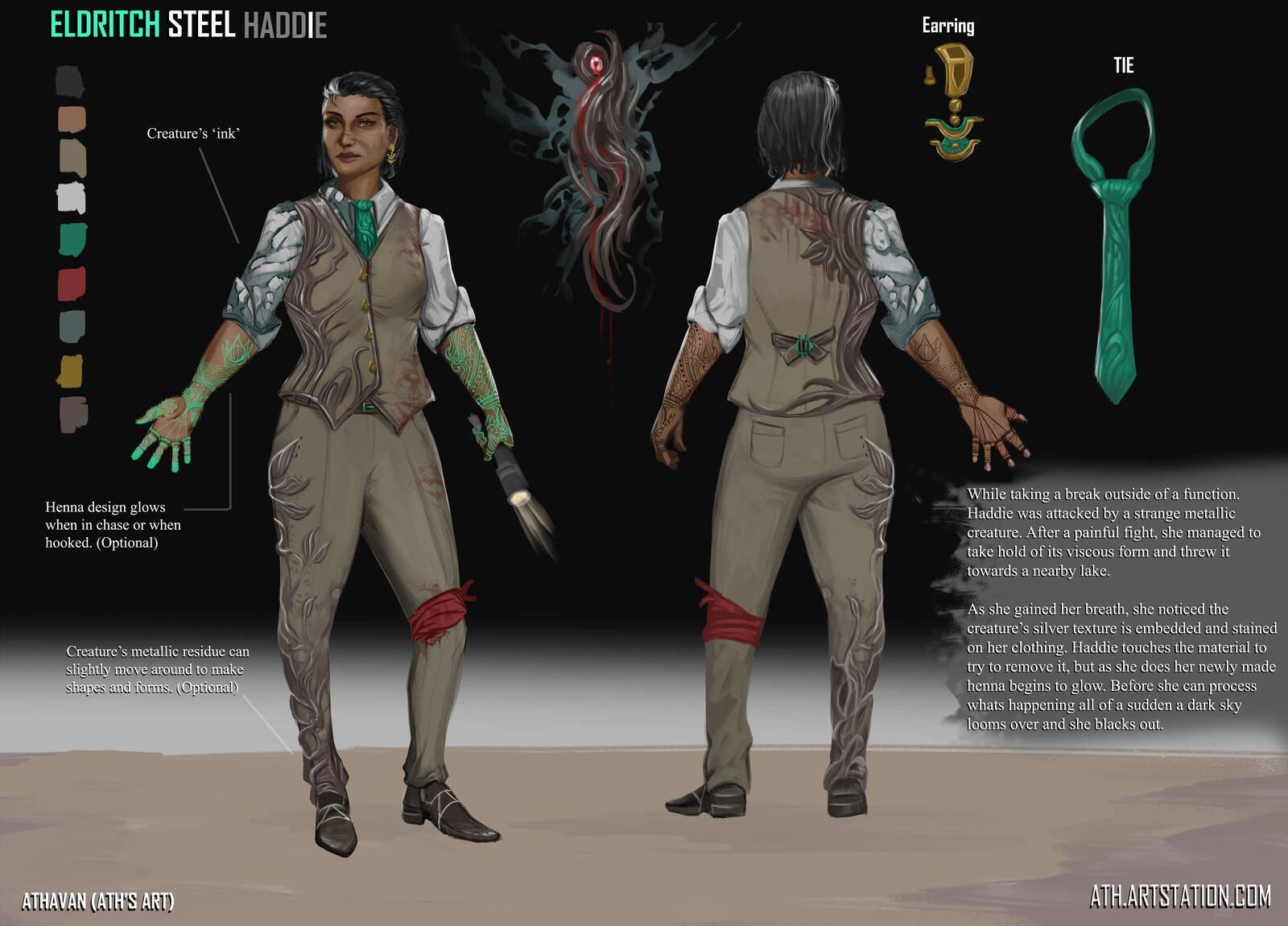 Athavan(Ath) - Eldritch Steel Haddie Kaur Skin Idea