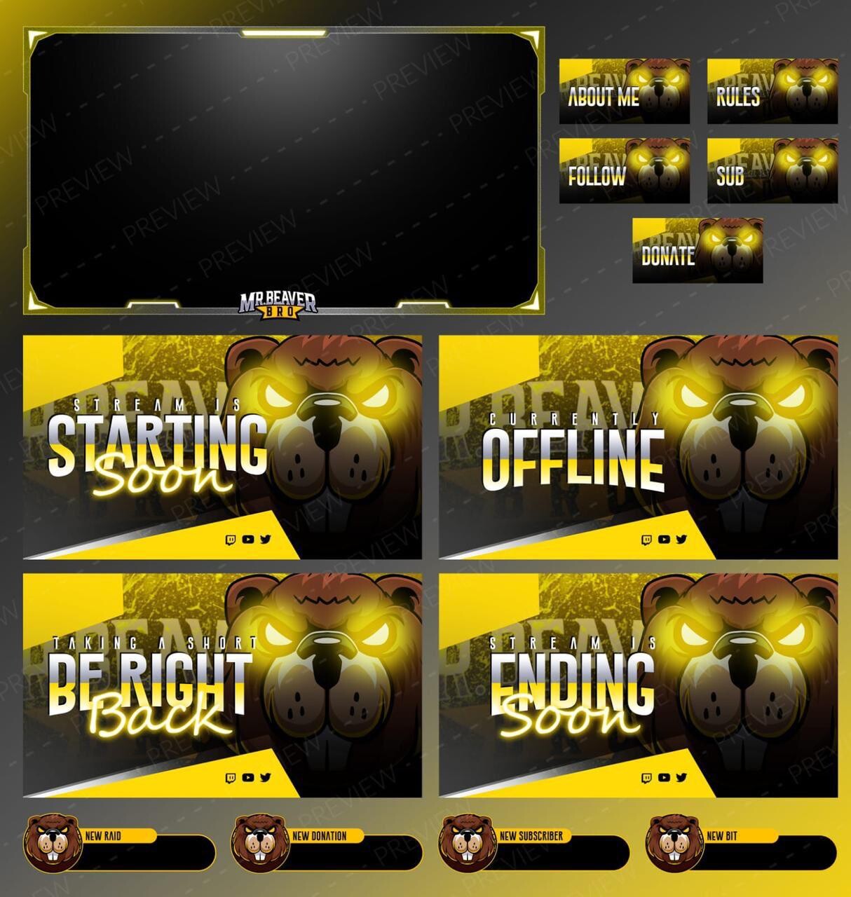 ArtStation - Static Overlays.