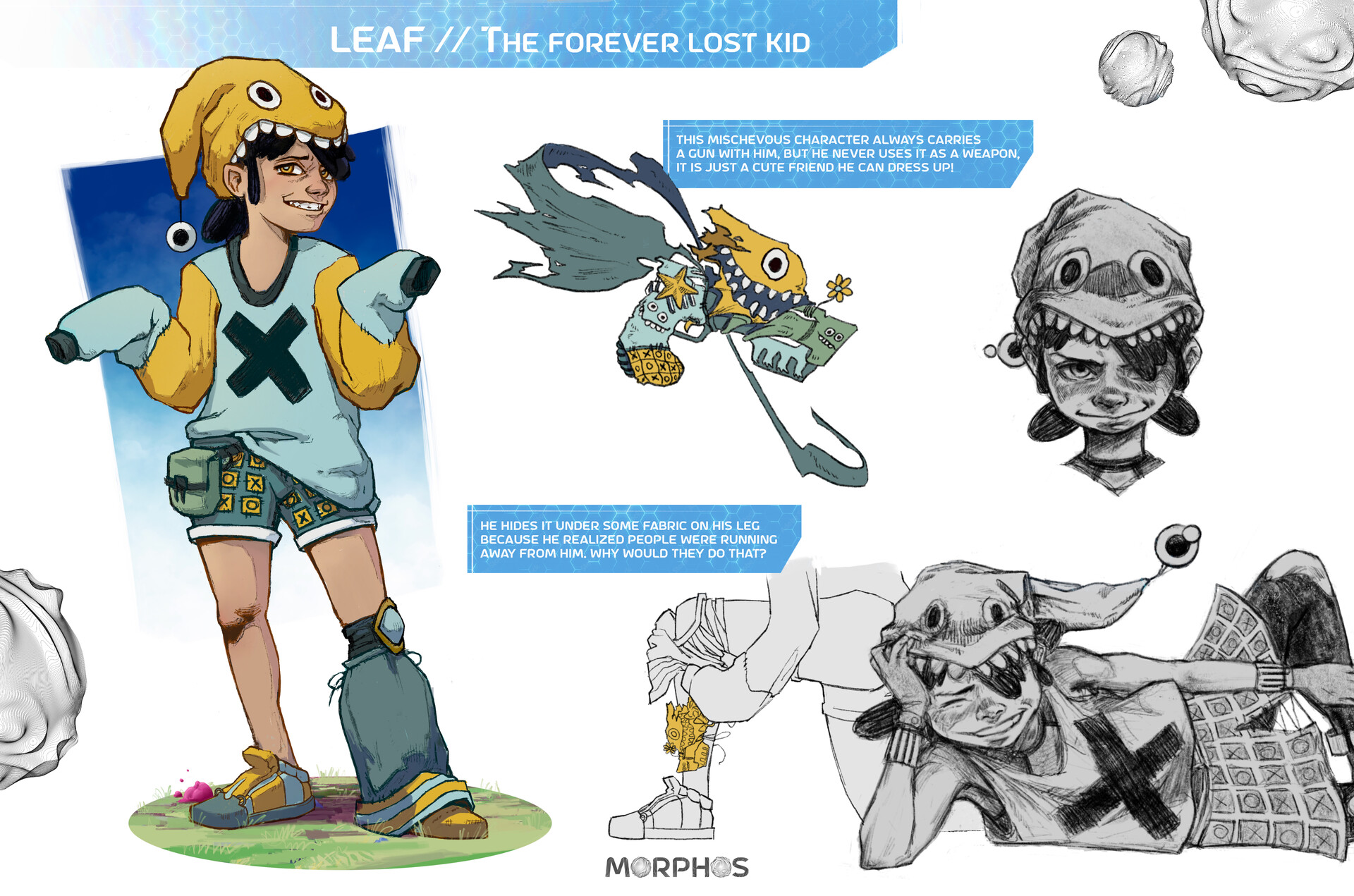 ArtStation - Leaf, the forever lost kid